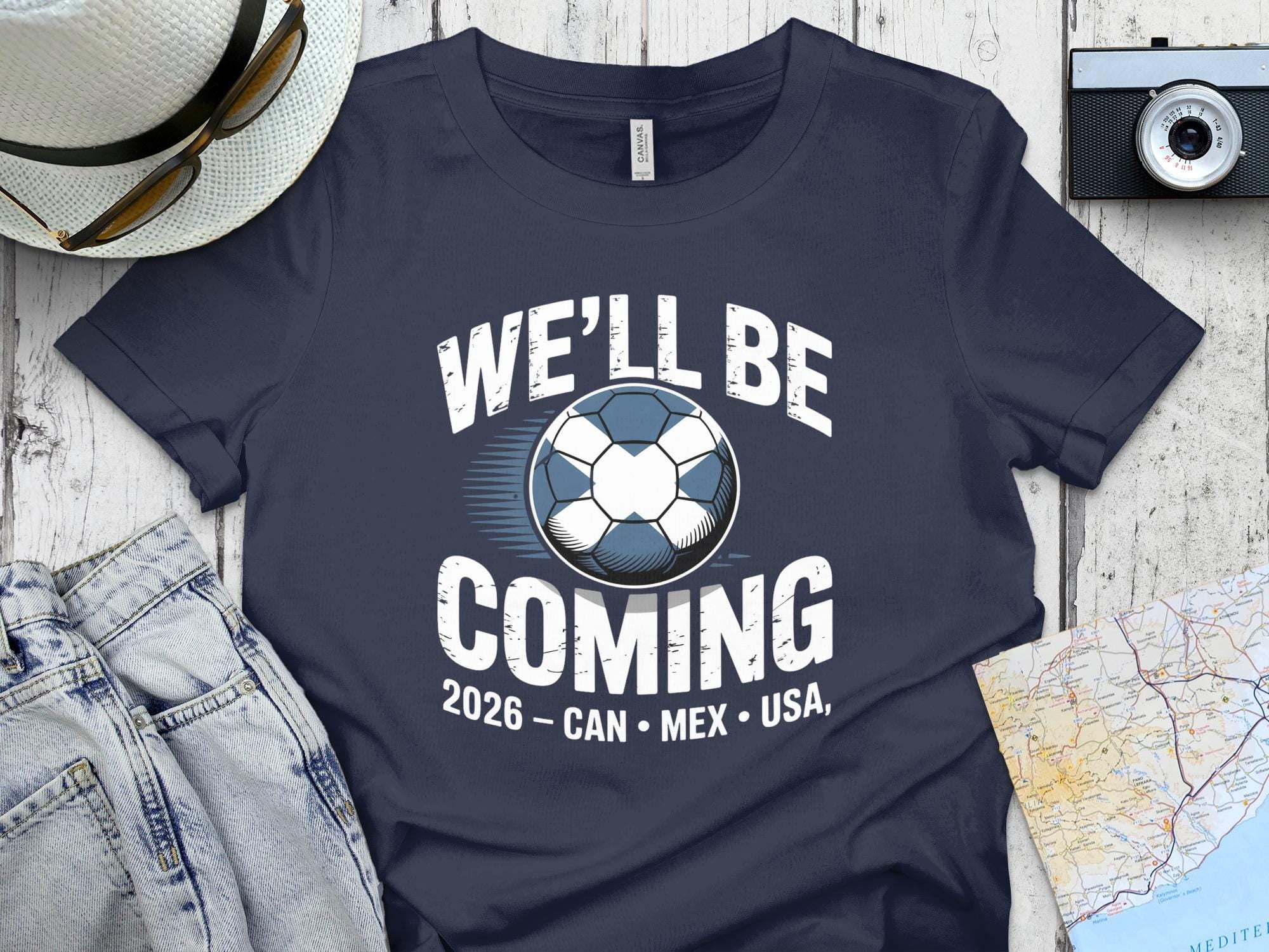 Teeso Scotland 2026 Soccer T-Shirt: National Team, Qualifications ...
