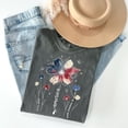 Teeso USA 250th Anniversary Floral Shirt, 1776-2026, Wildflower Graphic ...