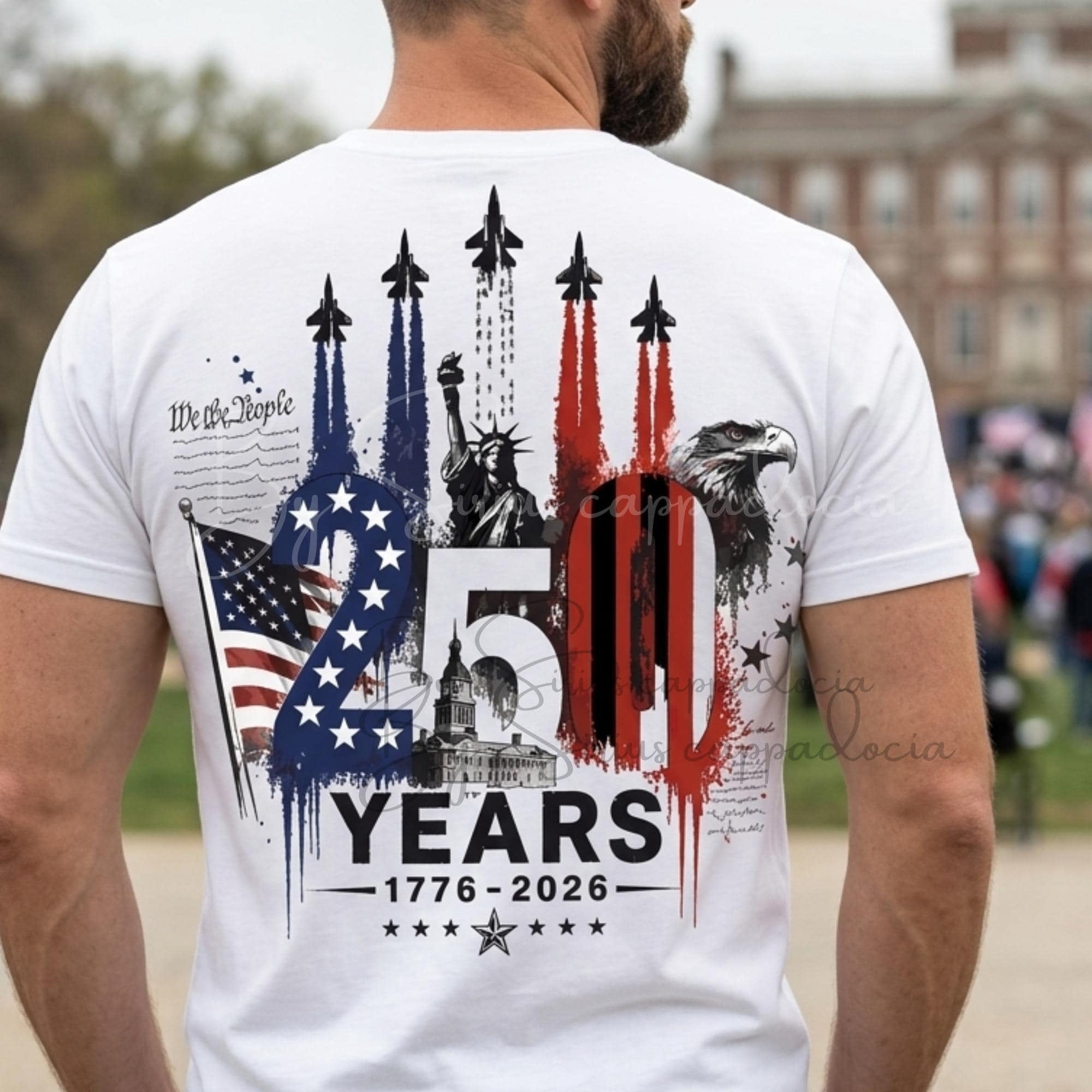 Teeso USA 250th Anniversary Shirt Design SVG, Semiquincentennial 1776 ...