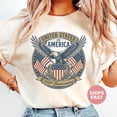 Teeso USA 250th Anniversary Shirt, Patriotic Graphic Tee, Vintage Style ...