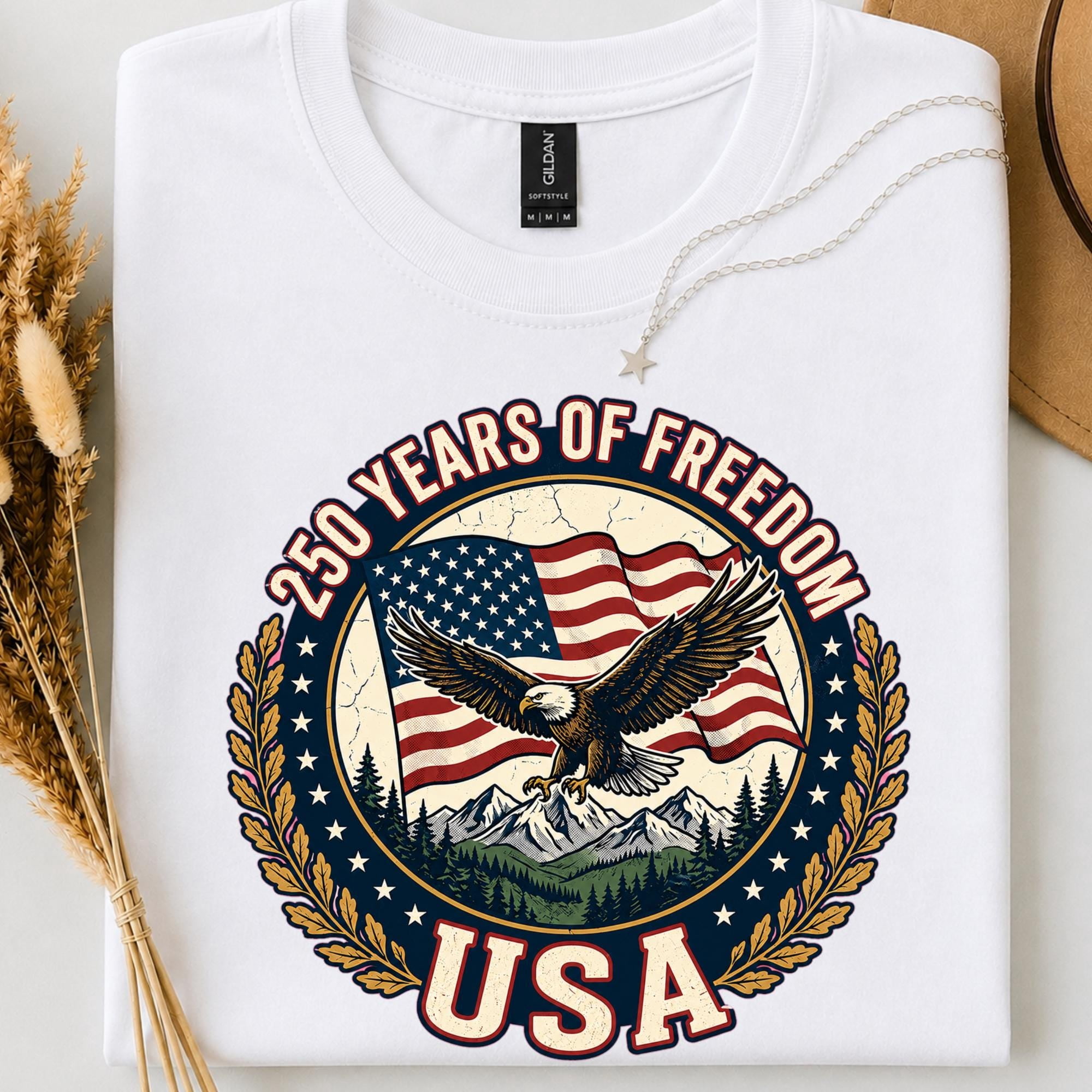 Teeso Unisex USA 250 Years Shirt, America 250th Anniversary Patriotic ...