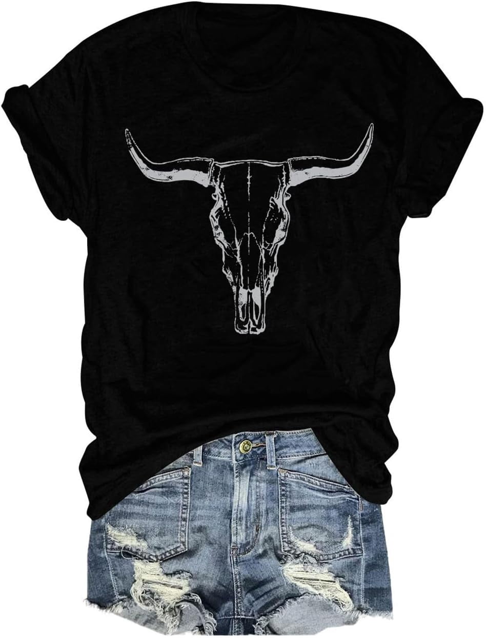 Teeso Women's Rock Band T-Shirts, Vintage Rock and Roll Country Music ...