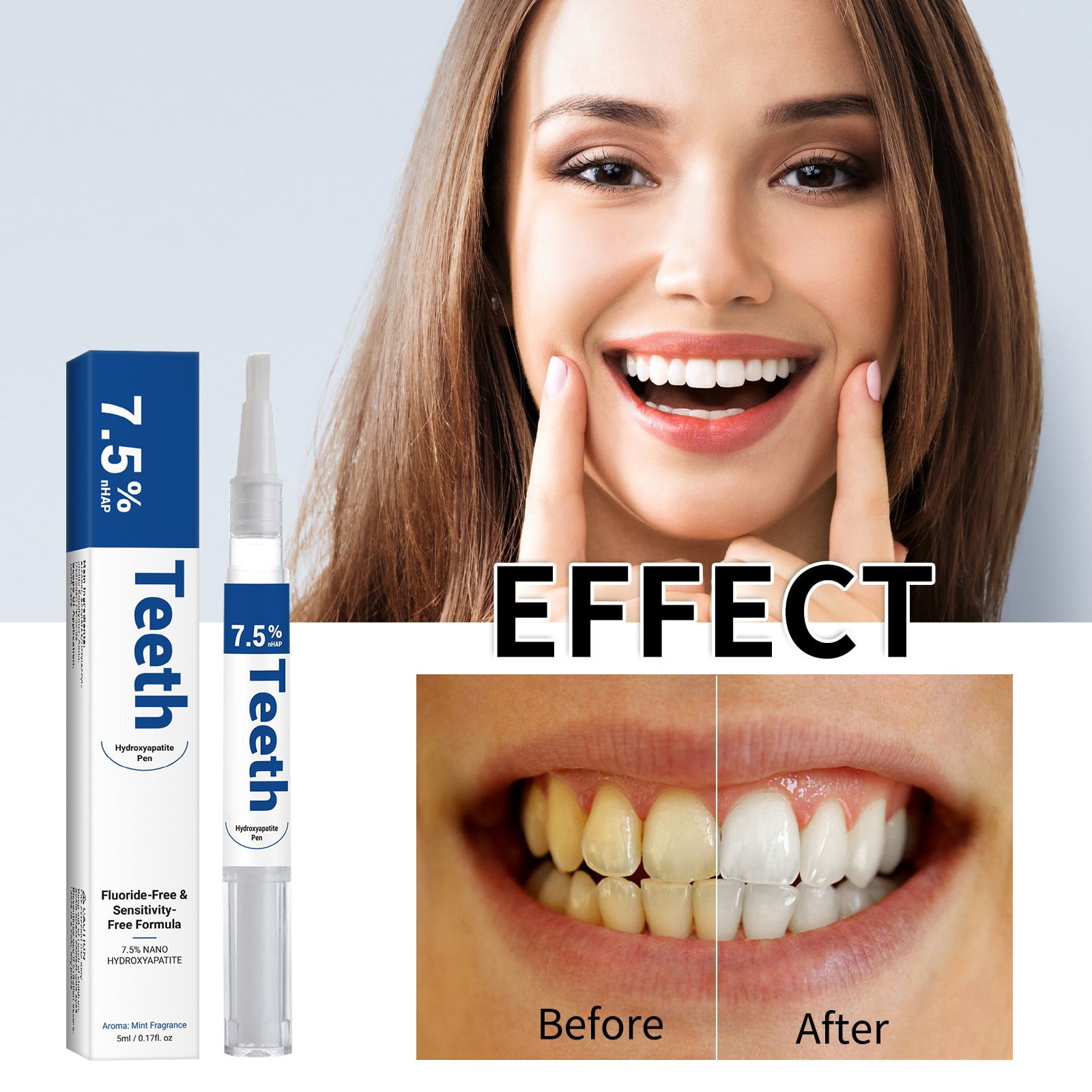 Teeth Care Pens Tea Stains Clean Teeth, Brightens Teeth, And Gently ...