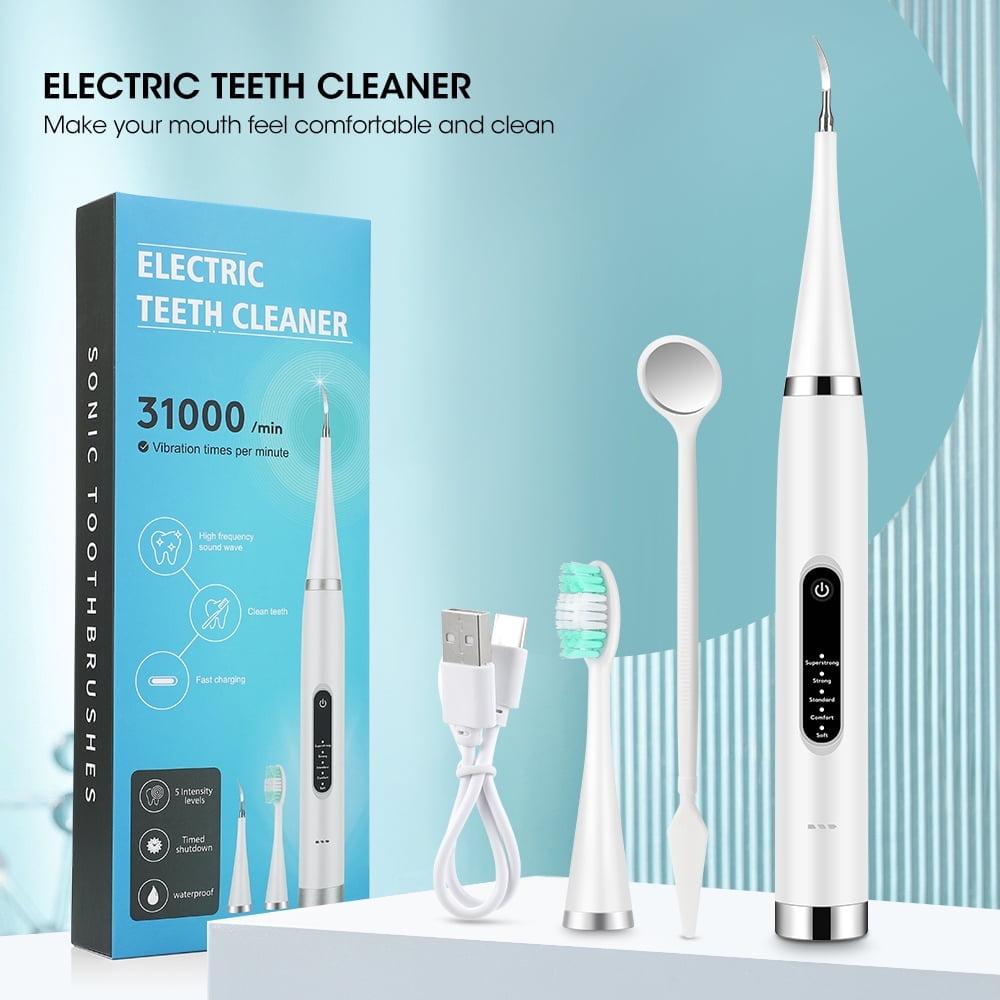 Teeth Cleaning Kit for Teeth, Portable Dental Plaque Remover Tool ...