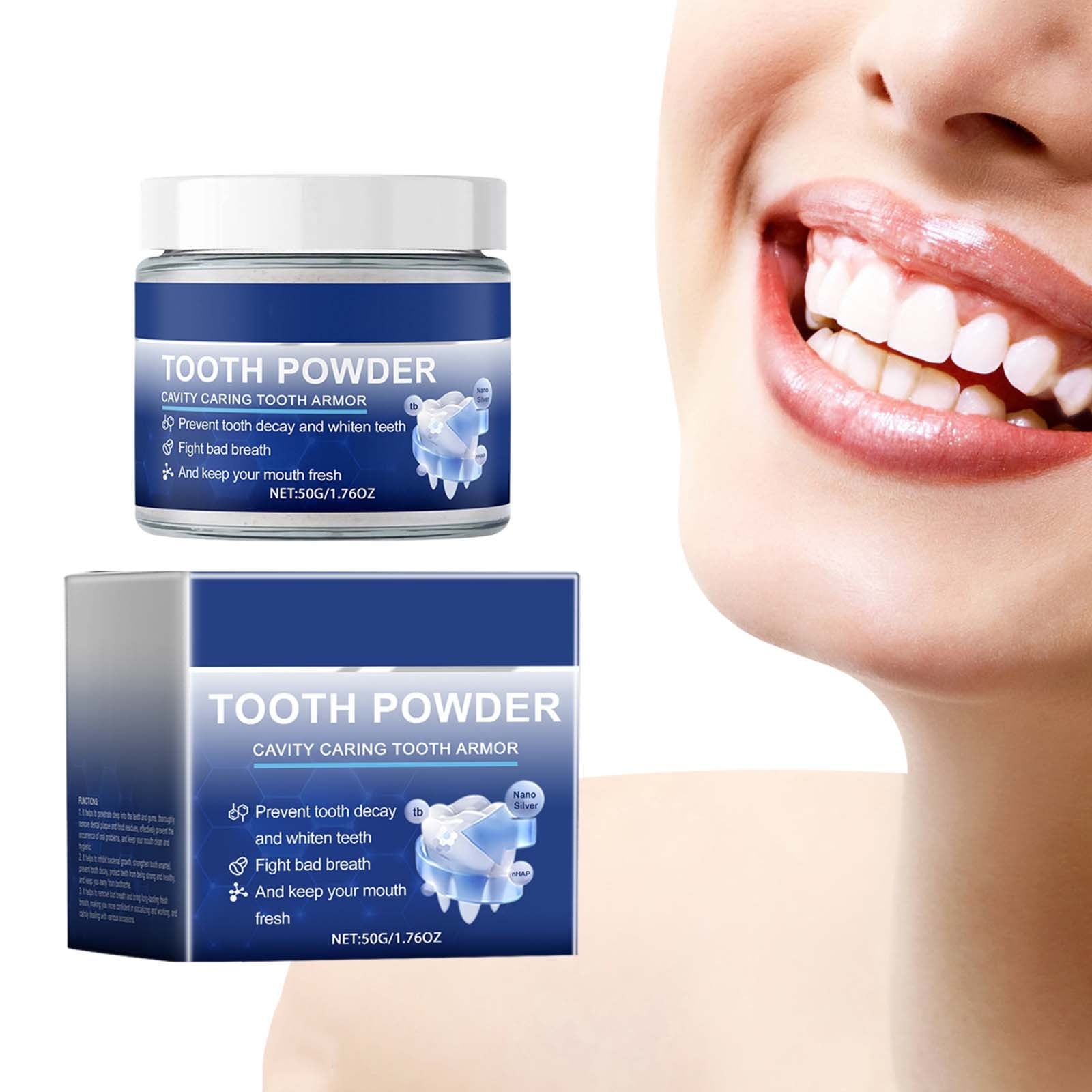 Teeth Cleaning Powder | Sensitive Formula Whitens Teeth Remineralizes ...