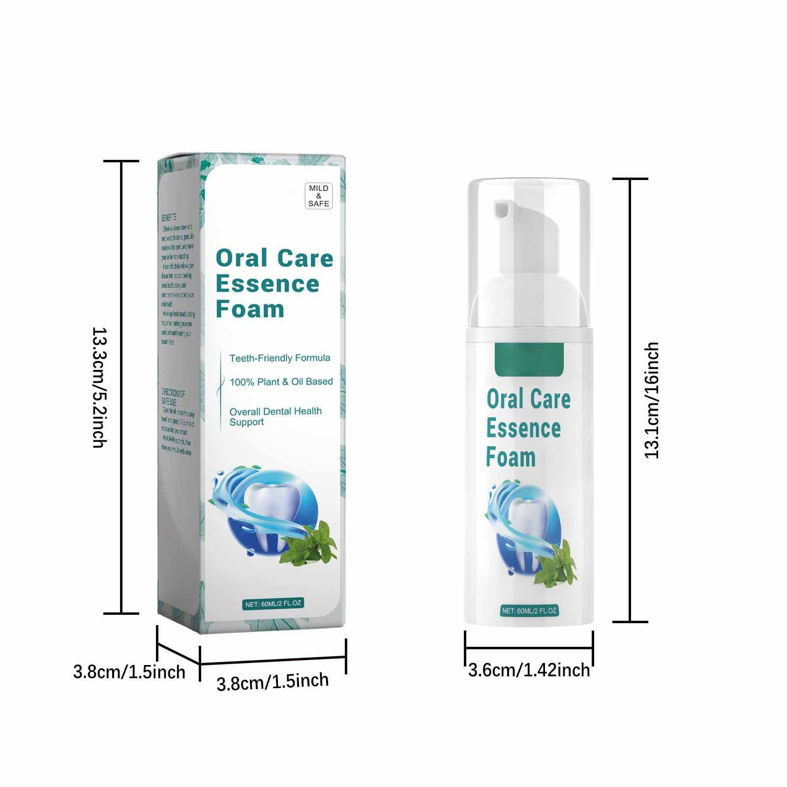 Teeth Foaming Toothpaste Brightening&Deep Cleaning Ultra Fine Teeth ...