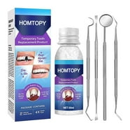 Temptooth Instant Temporary Tooth Replacement Kit, DIY Dental Repair ...