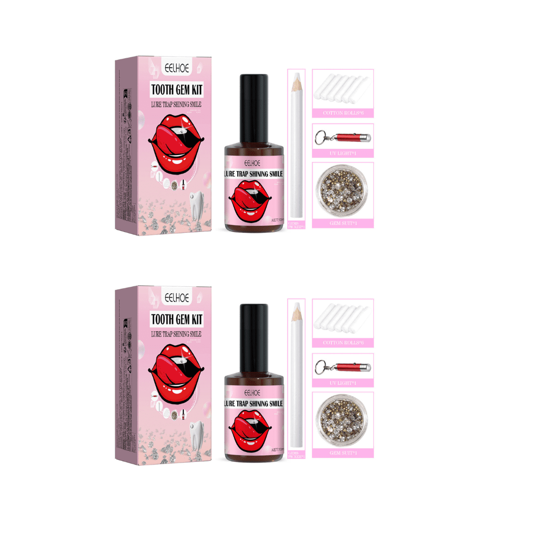 Teeth Gem Set White Teeth Easy to Remove and Install Beautiful and ...