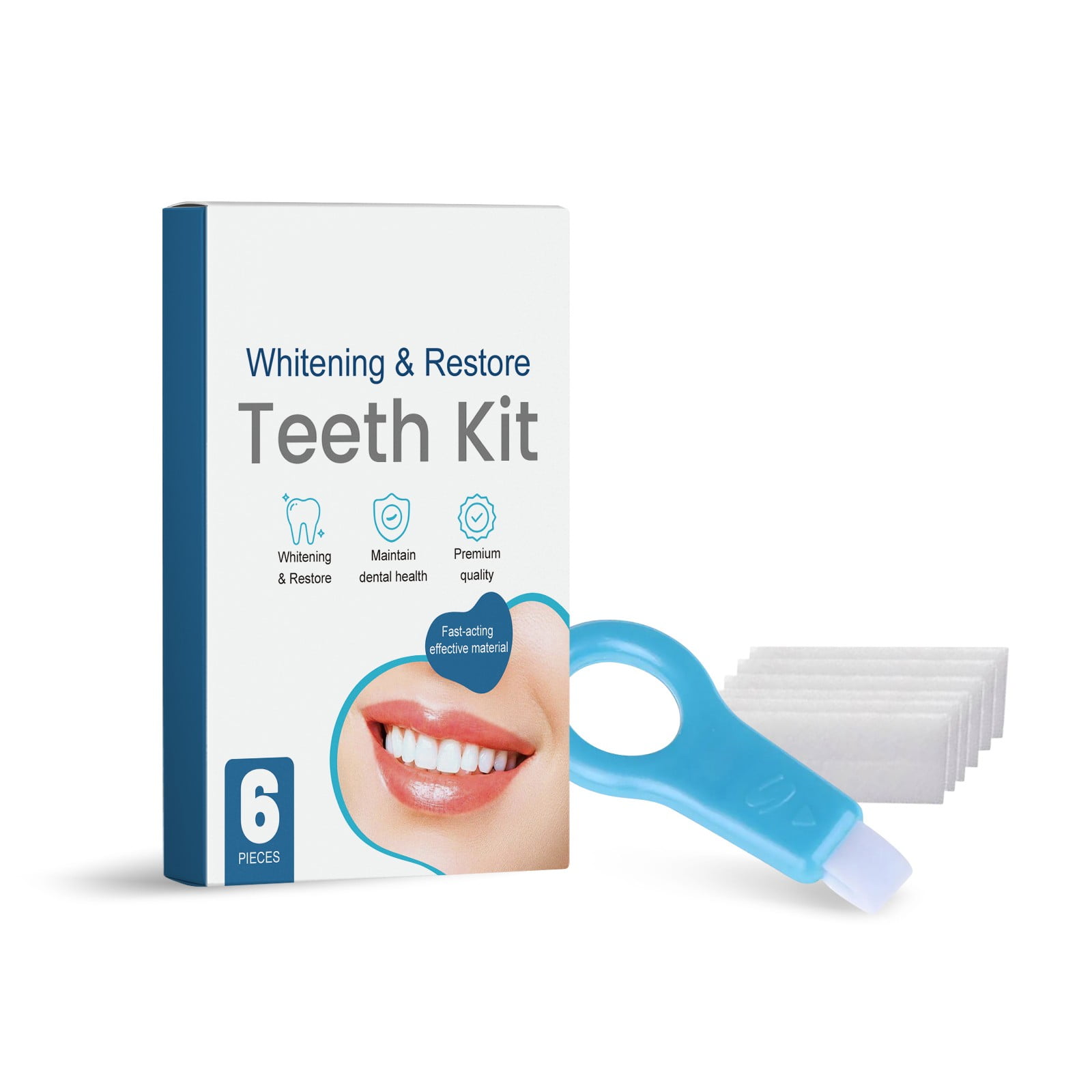 Teeth Kit Black Stains And Plaque Sponge Wipe Dew Drops Three Trees ...