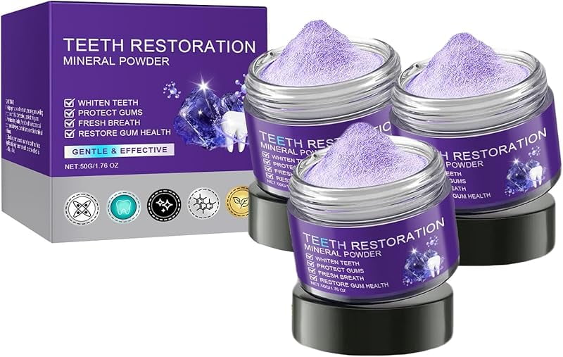 Teeth Restoration Mineral Powder, Mineral Tooth Powder, Dental ...