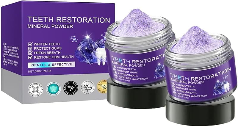 Teeth Restoration Mineral Powder, Mineral Tooth Powder, Dental ...