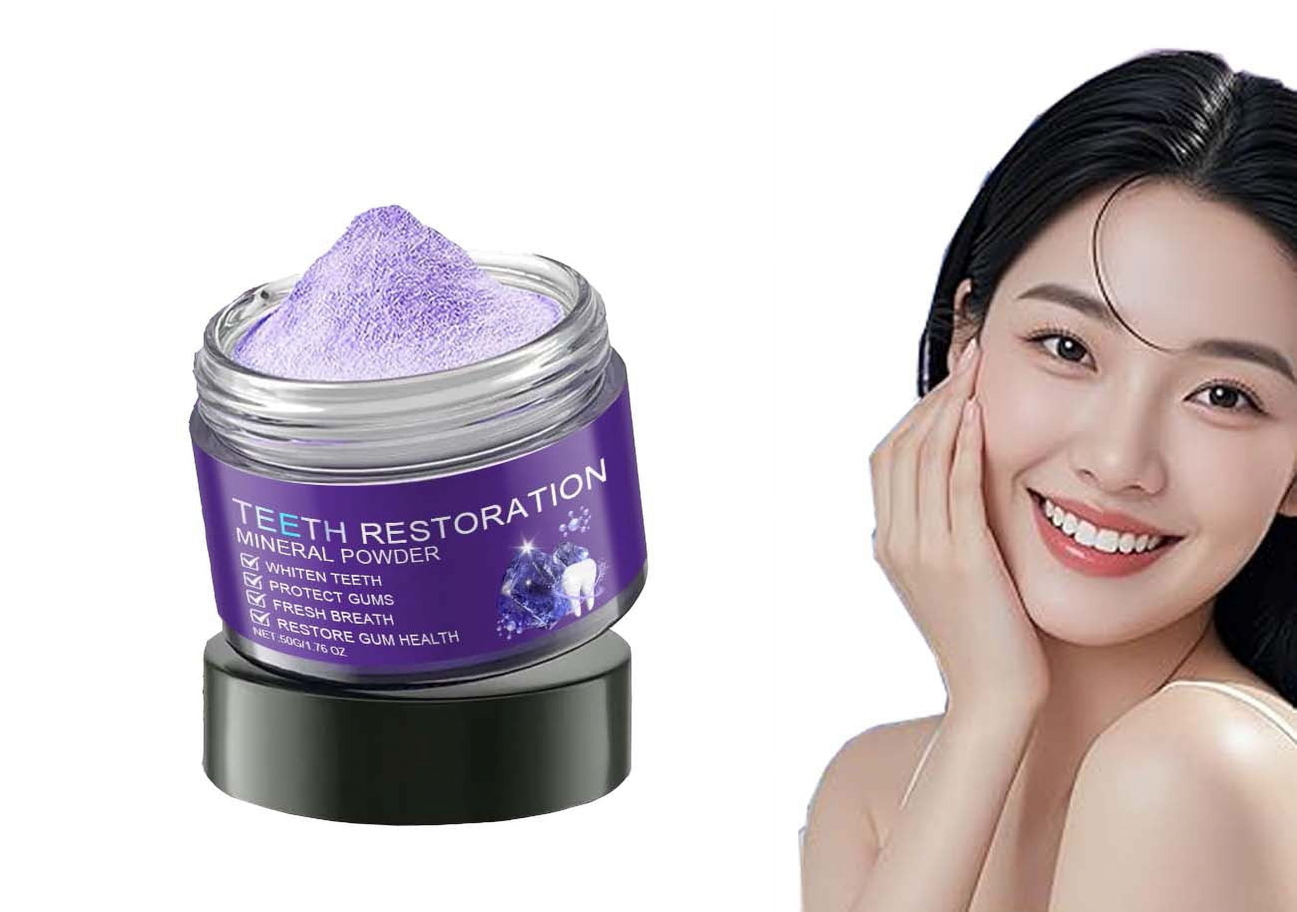 Teeth Restoration Mineral Powder,Mineral Tooth Powder, Teeth Whitening ...