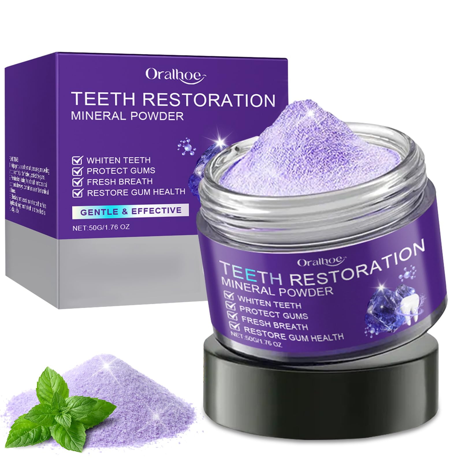 Teeth Restoration Mineral Powder, STF9 Mineral Tooth Powder, Tooth ...