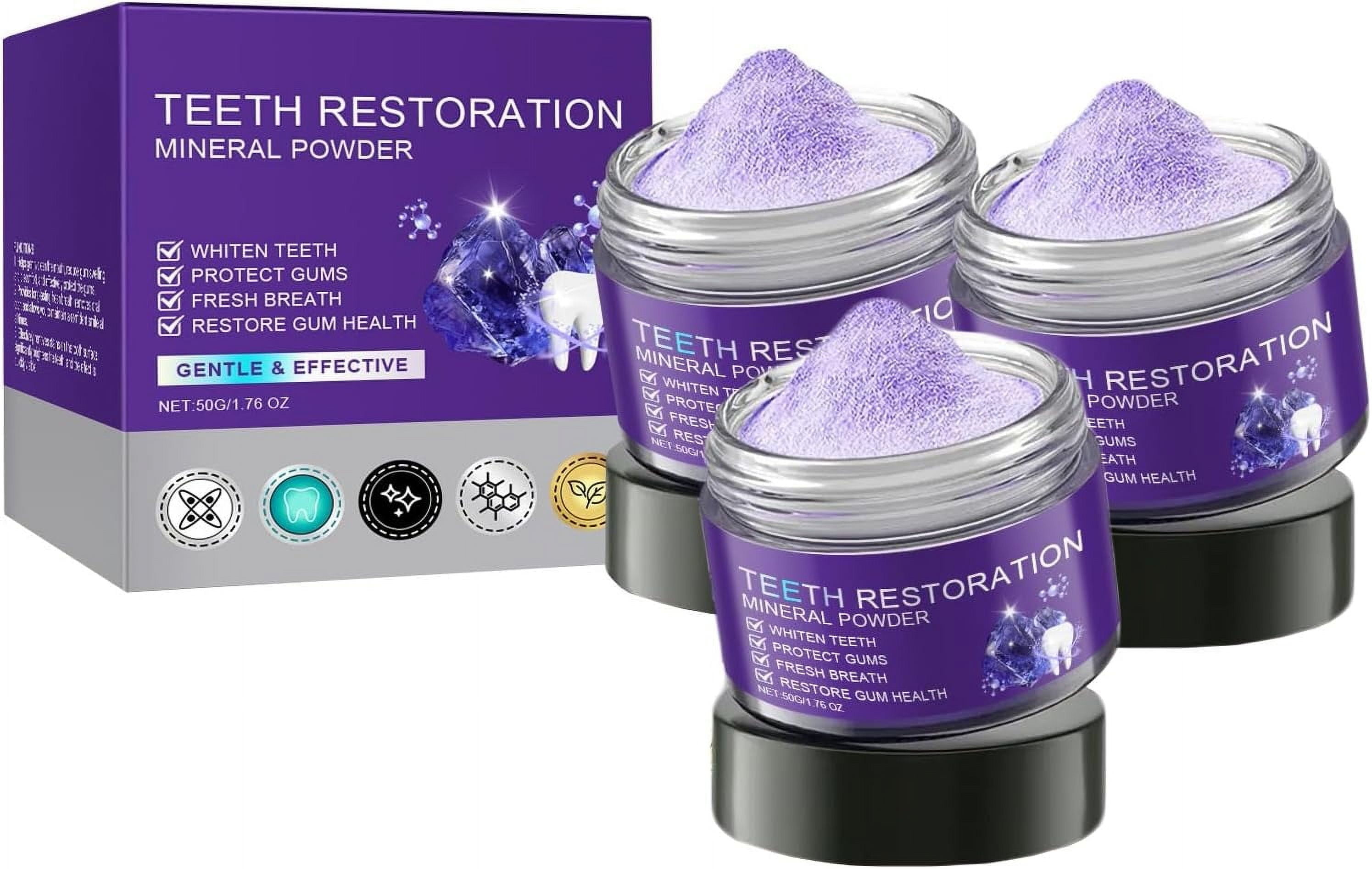Teeth Restoration Mineral Powder, Mineral Tooth Powder, Dental ...