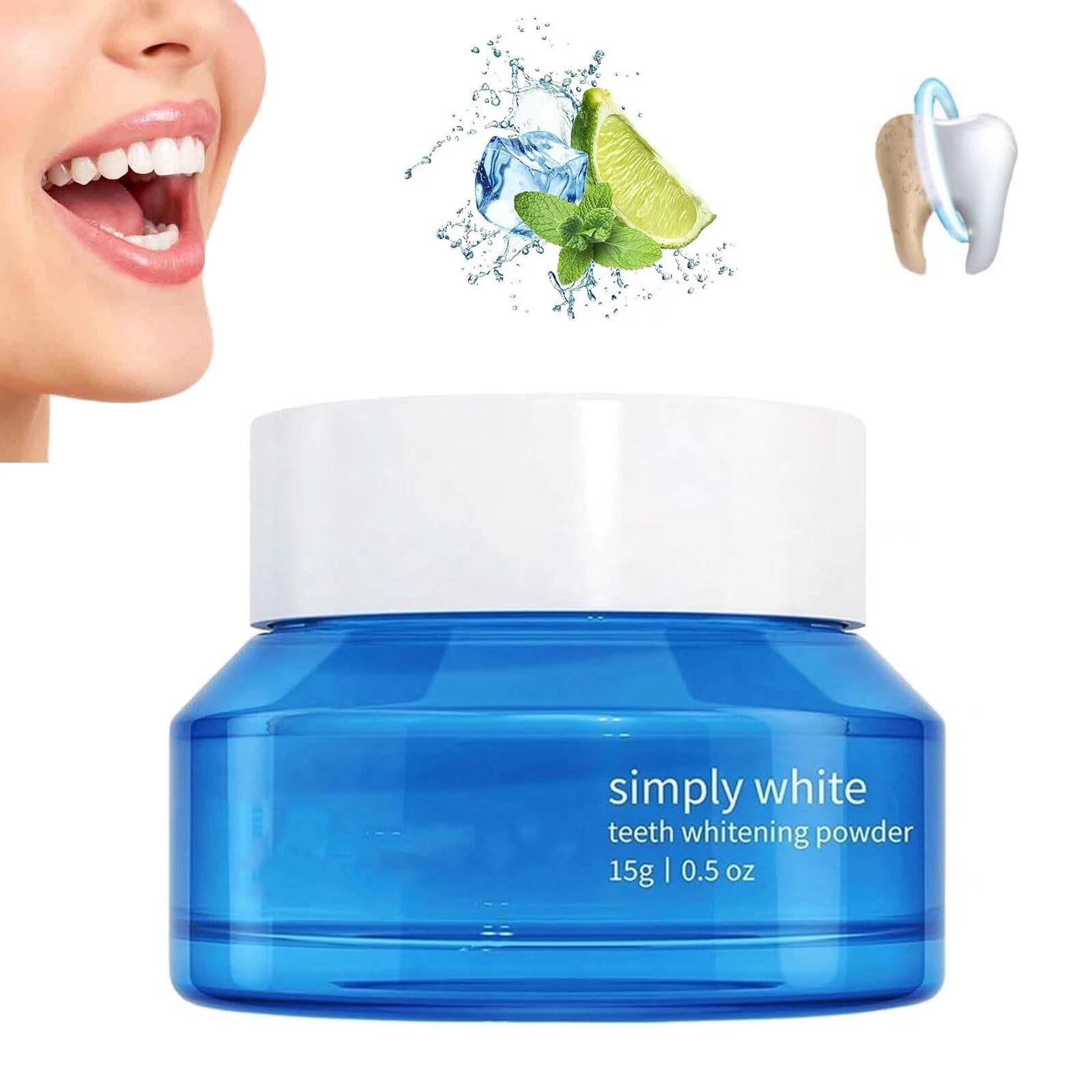 Teeth Restoration Mineral Powder, Tooth Whitening Powder Natural ...