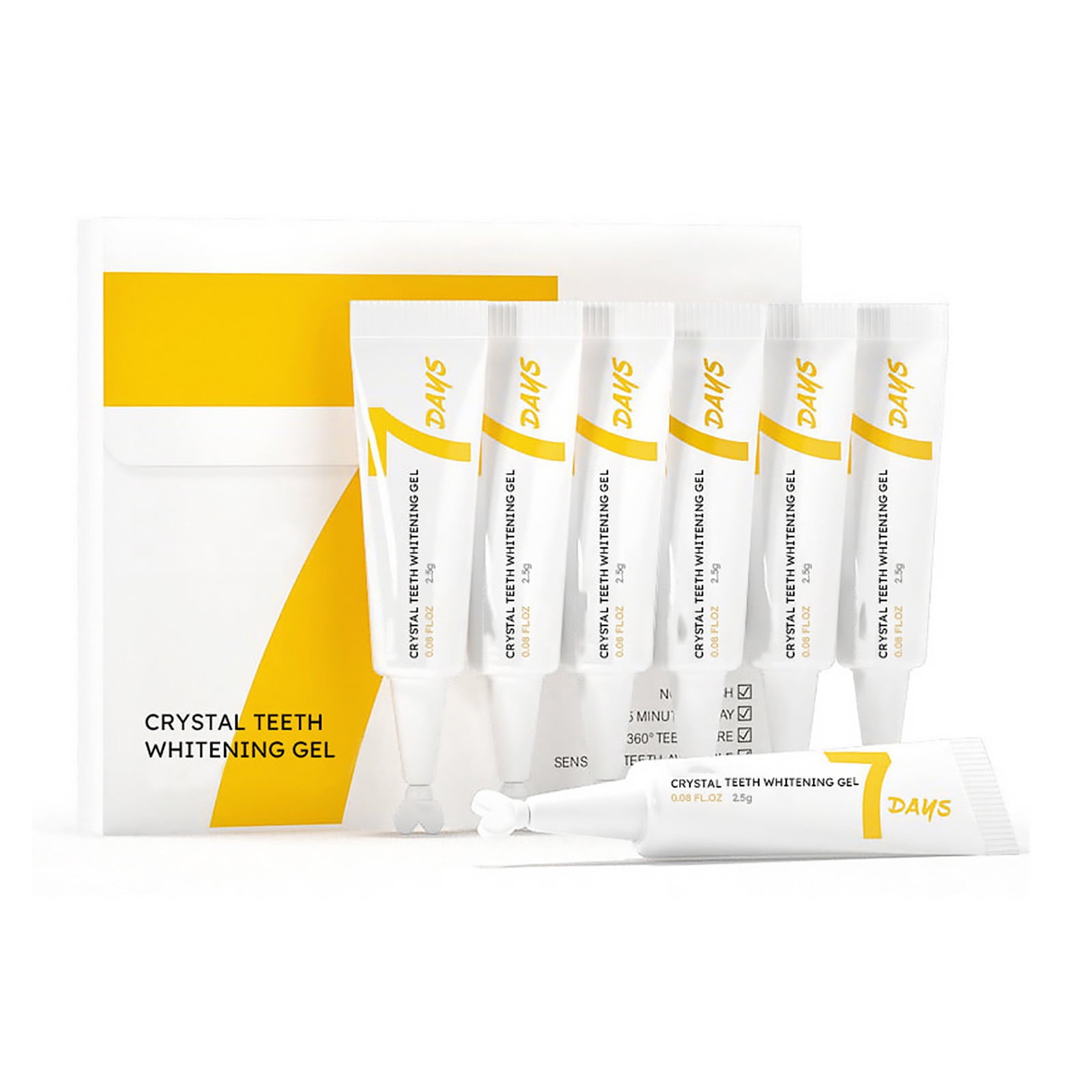 Teeth Whitening Gel,Teeth Serum 7 Days Powerful Pen Gel,Teeth Deeply ...