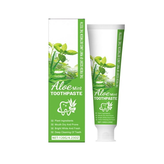 Teeth Whitening Gel,Whitening Toothpaste,Aloe Peppermint Toothpaste Is ...