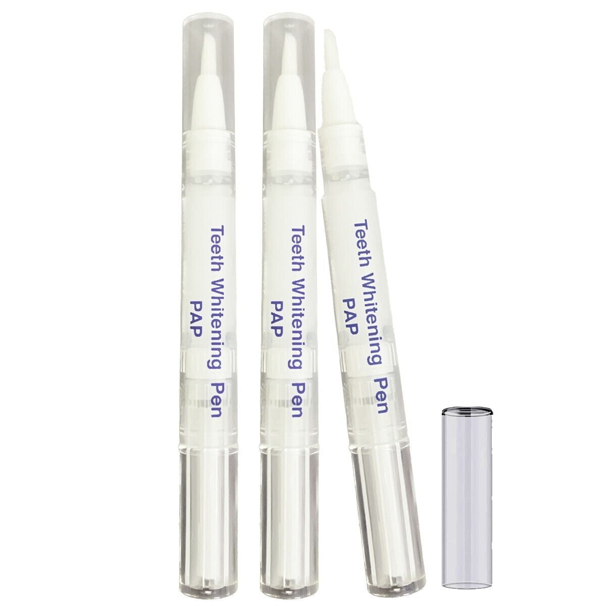 Teeth Whitening PAP Gel 3 Pens Pack, 18% PAP - Teeth Stain Remover ...