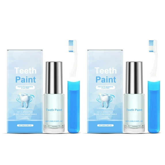 Teeth Whitening Paint for Instant White Teeth and Confidence Boost ...