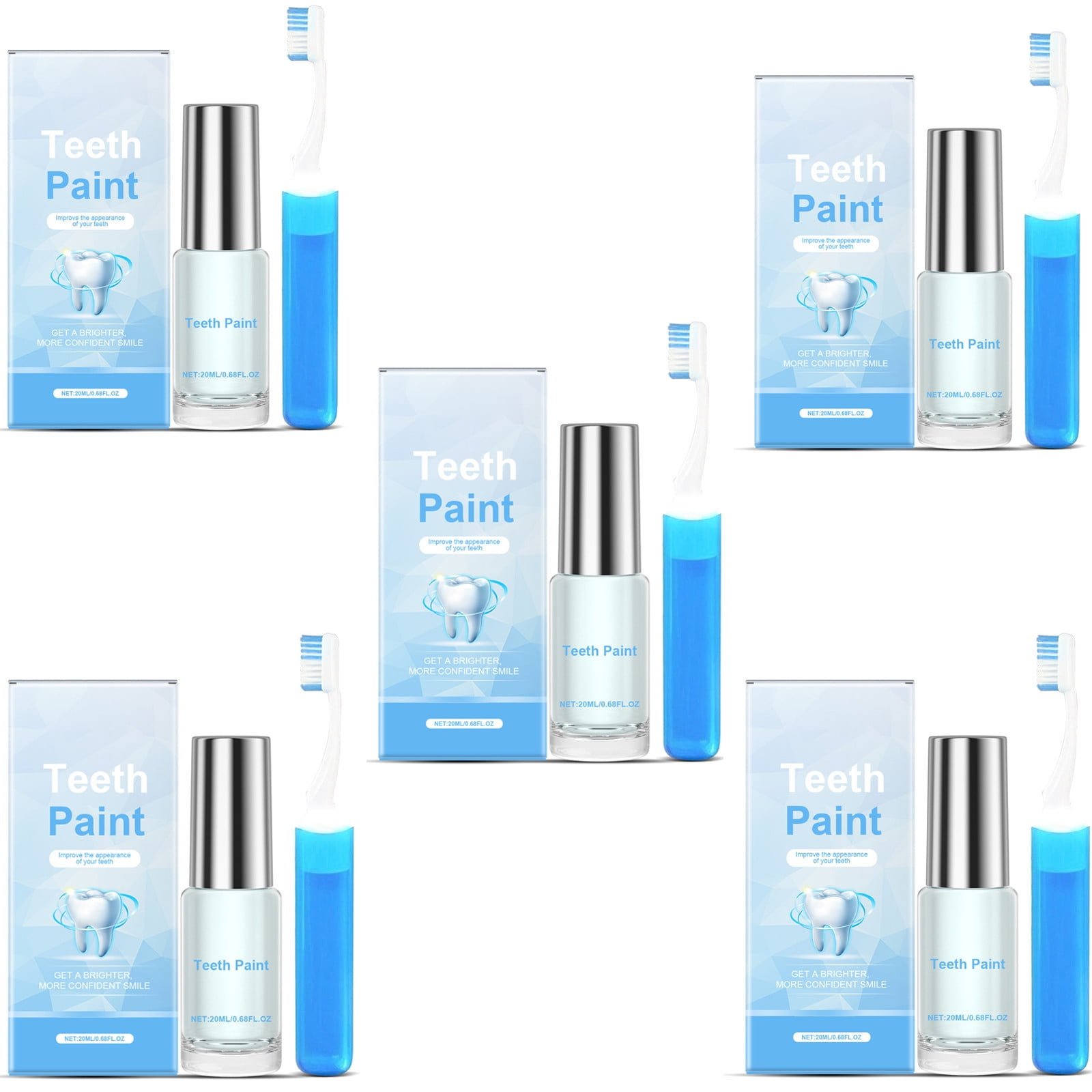 Teeth Whitening Paint for Instant White Teeth and Confidence Boost ...