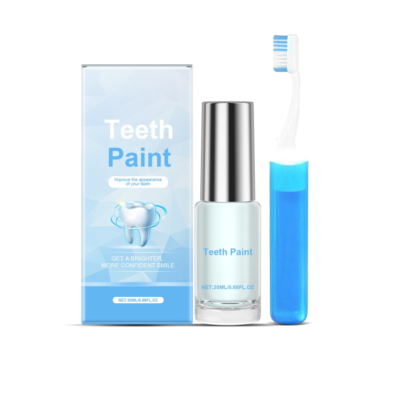 Teeth Whitening Paint for Instant White Teeth and Confidence Boost ...