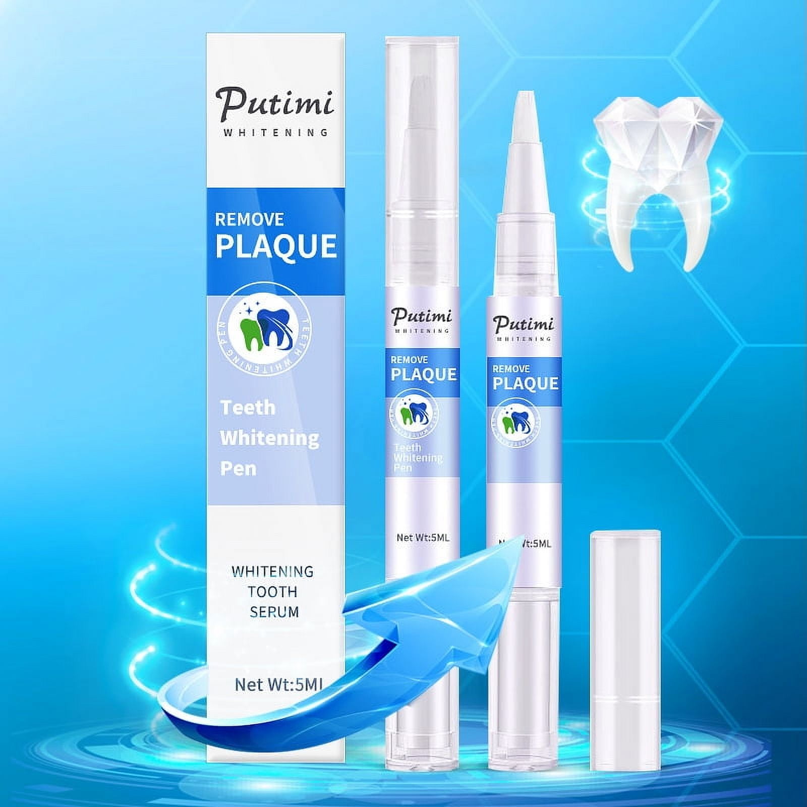 CozyHome Teeth Whitening Pen Safe 35% Carbamide Peroxide Gel for ...