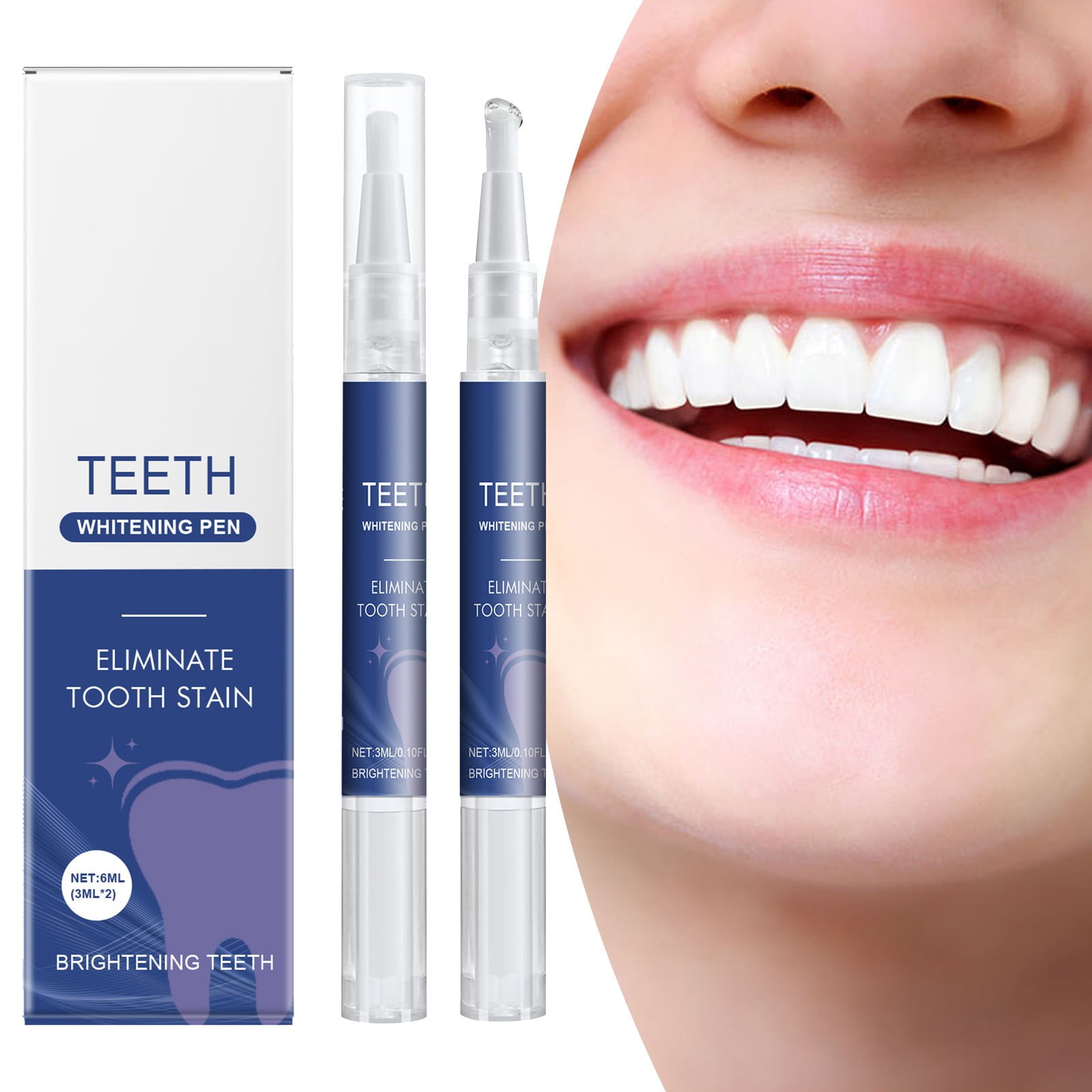 Teeth Whitening Pen 6Ml Teeth Pen Whiteness and Enhances Confidence ...