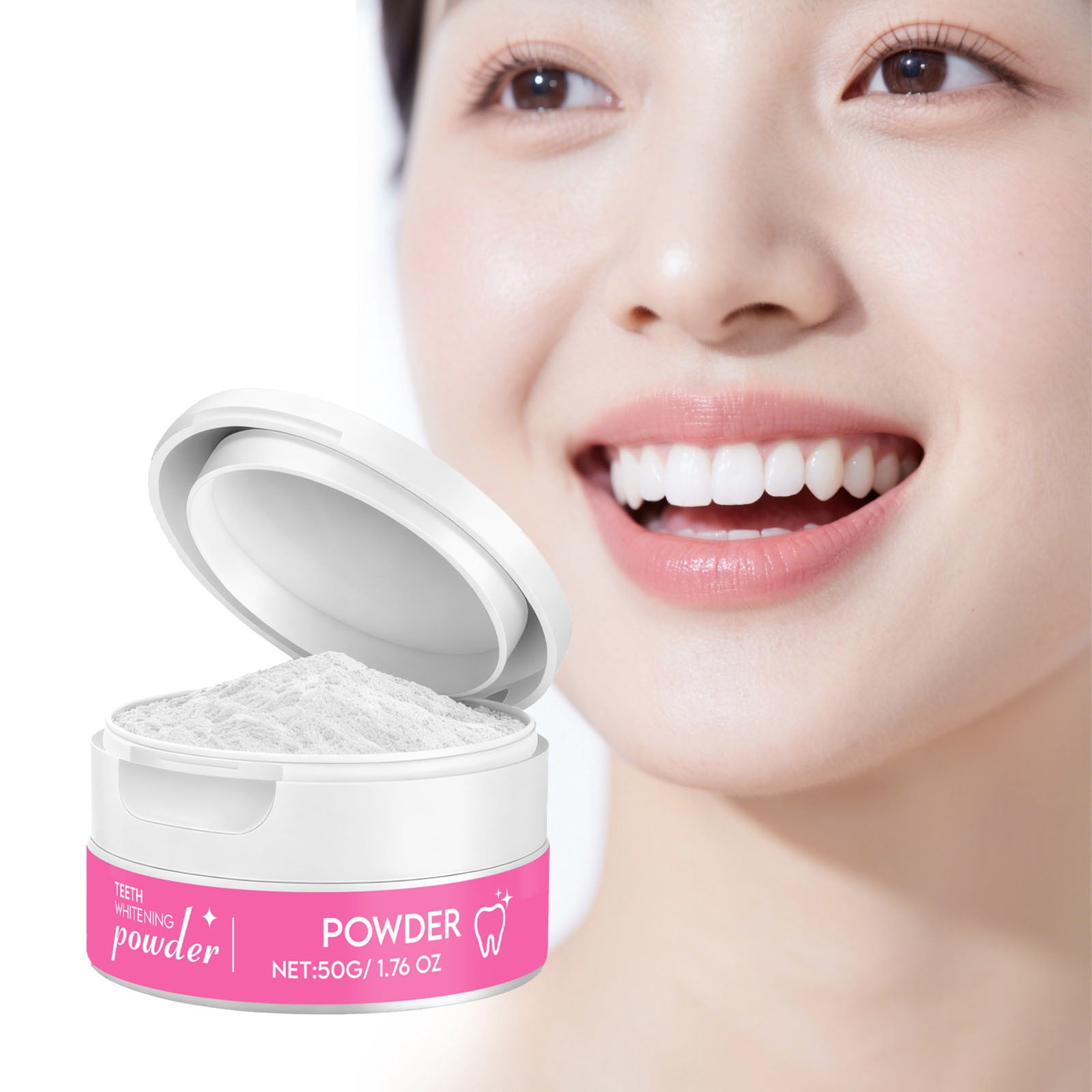 Teeth Whitening Powder, 50g - Advanced Stain Remover & Enamel ...