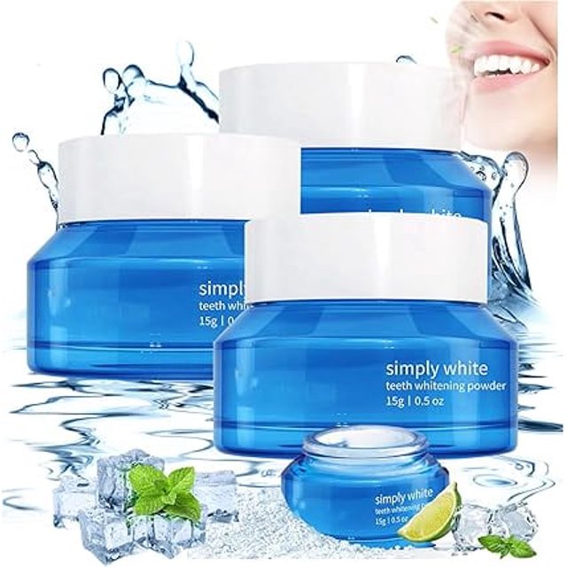 Teeth Whitening Powder, Magic Toothpaste Whitening Booster Powder Magic ...