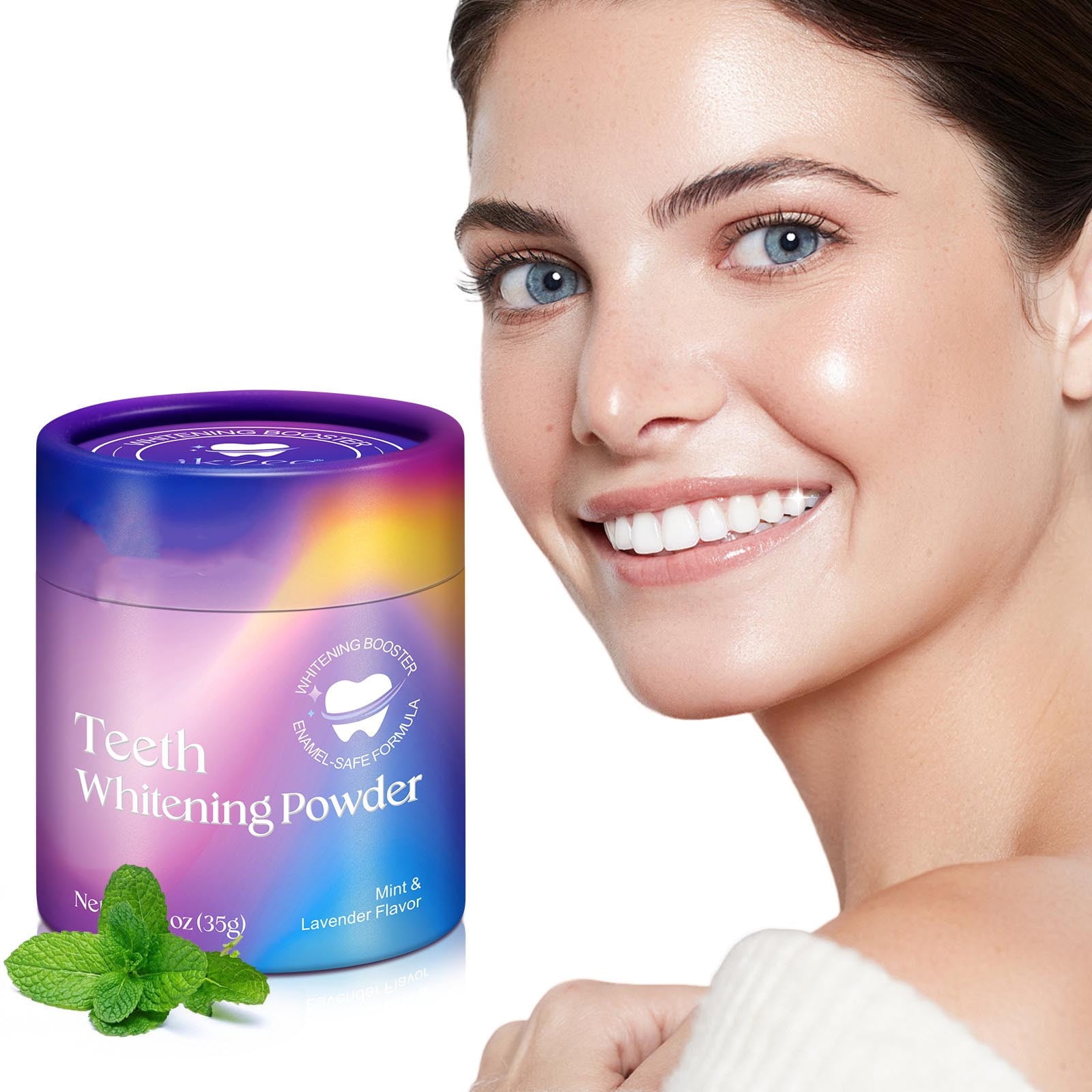 Teeth Whitening Powder, Stain Removal & Brightening Teeth Powder with ...