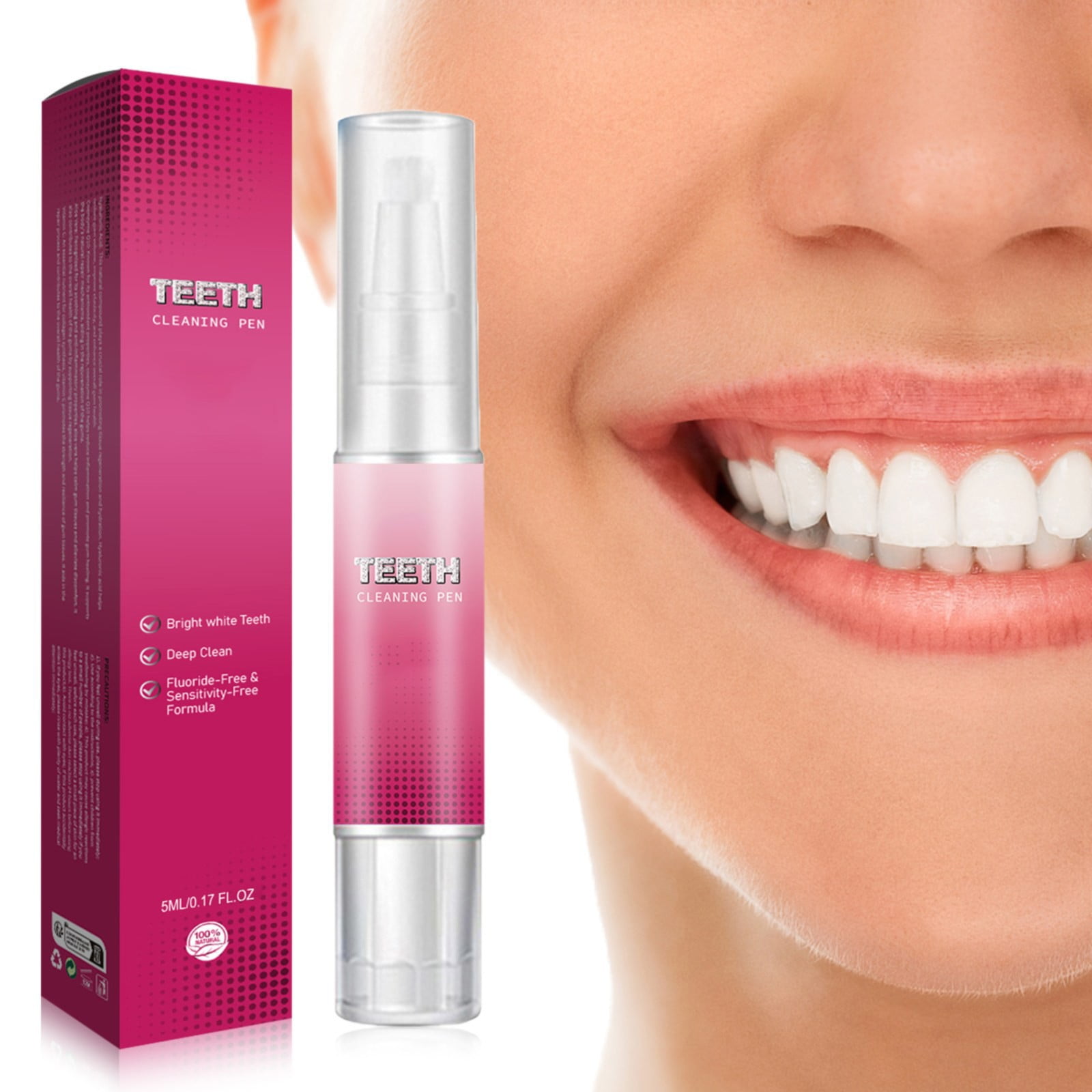 Teeth Whitening off Promotion！1X Tooth Cleaning Pen, Teeth Pen Multiple ...