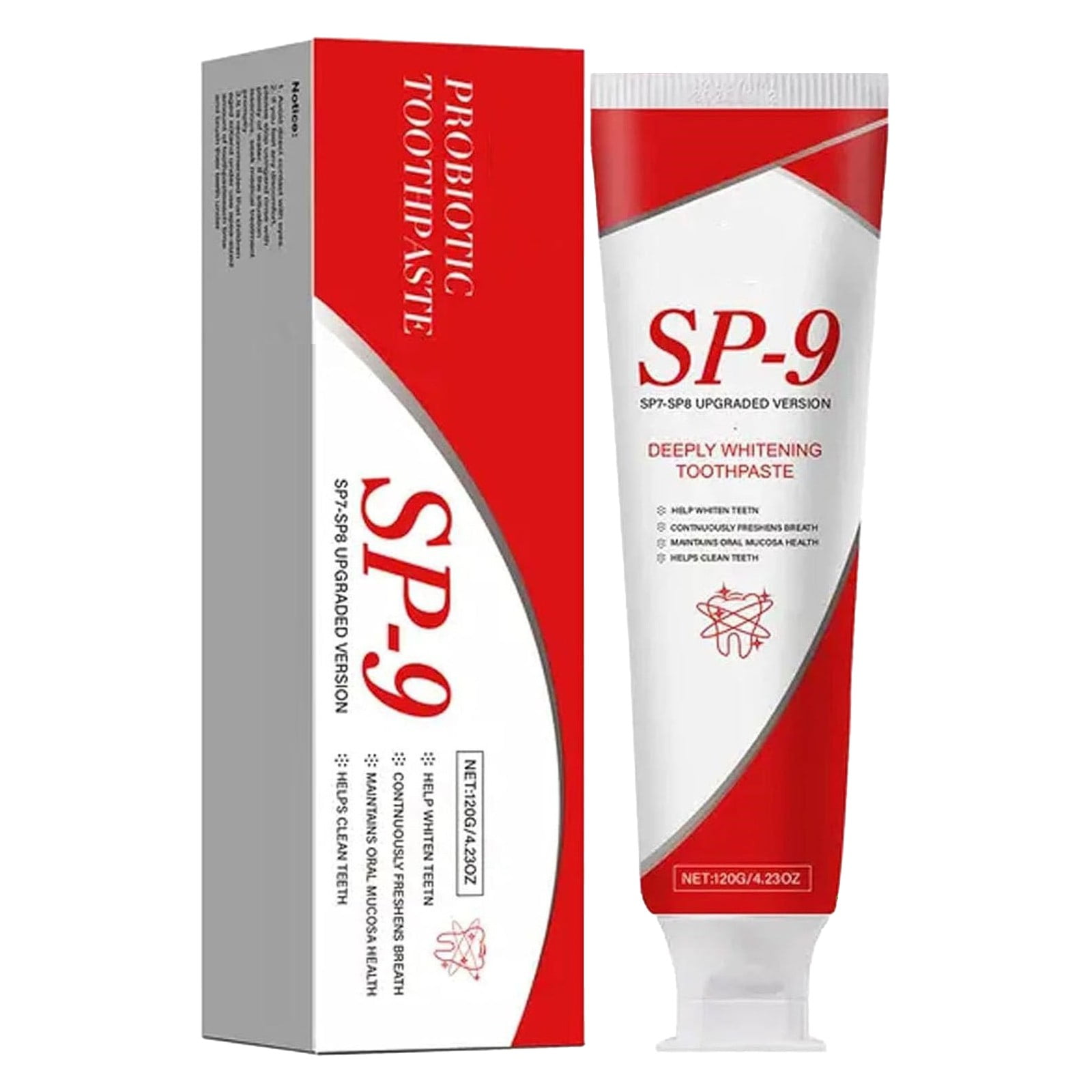 Teeth Whitening Sp 9 Toothpaste Sp 9 Toothpaste Sp 9 Probiotic ...
