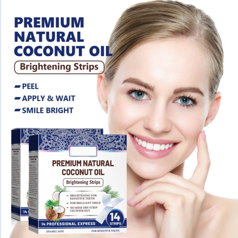 Teeth Whitening Strips, 28 Whitener Strips Effective Teeth Reduced ...