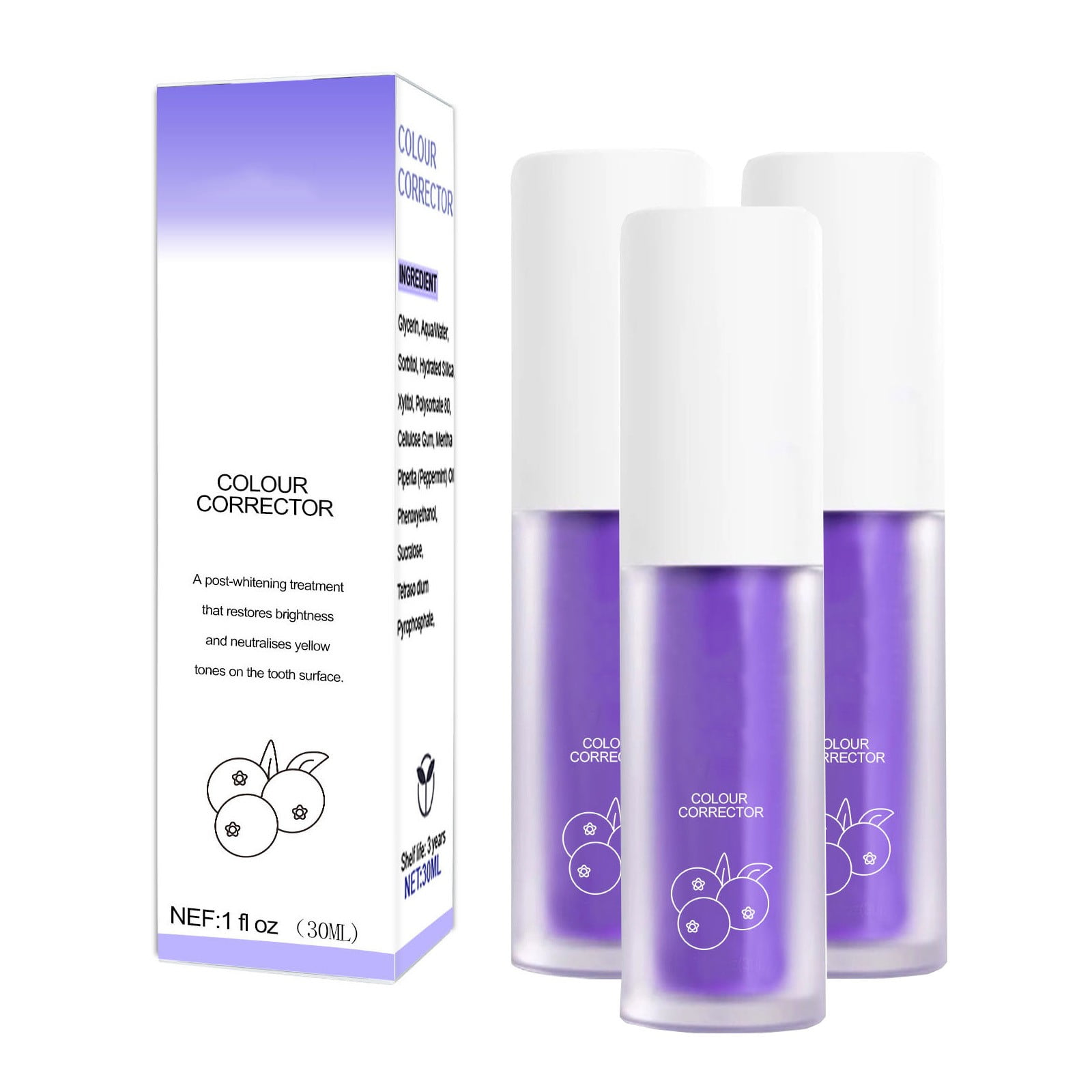 Teeth Whitening Toothpaste Purple Toothpaste , Purple Toothpaste ...