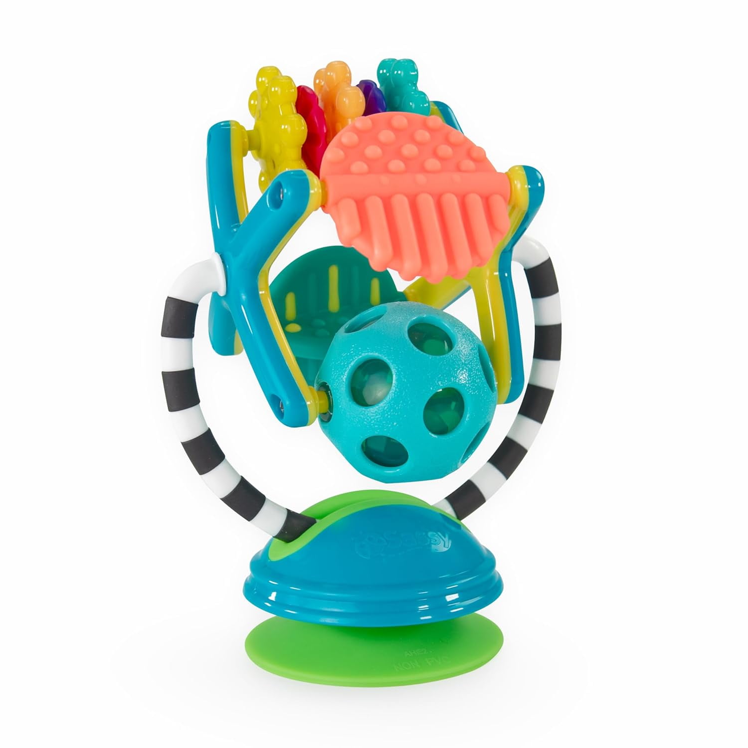 Teethe & Twirl Sensation Station 2-in-1 Suction Cup High Chair Toy ...