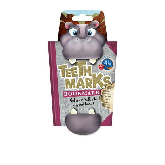 Teethmarks Bookmark Hippo (Other) - Walmart.com