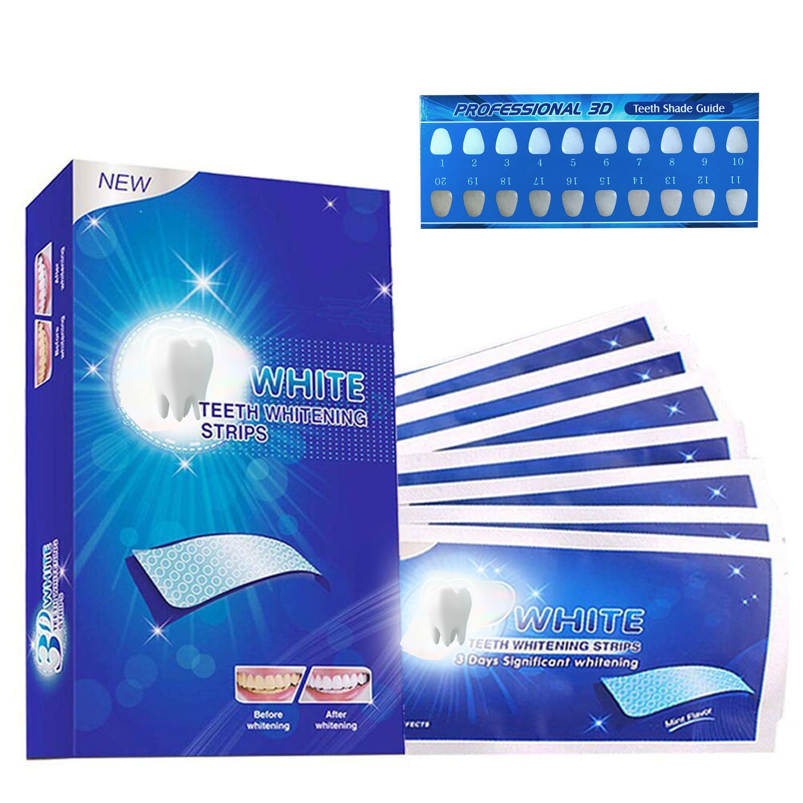 Teeuard Instant Teeth Whitening Strips, Bright at-Home Kit for ...