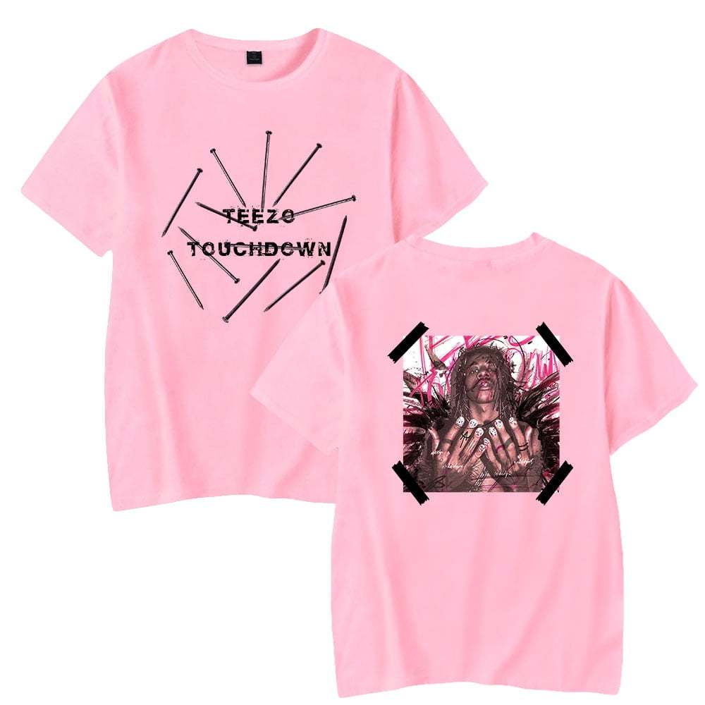 Teezo Touchdown 2024 Short Sleeve T-shirts Streetwear Rapper Printing ...