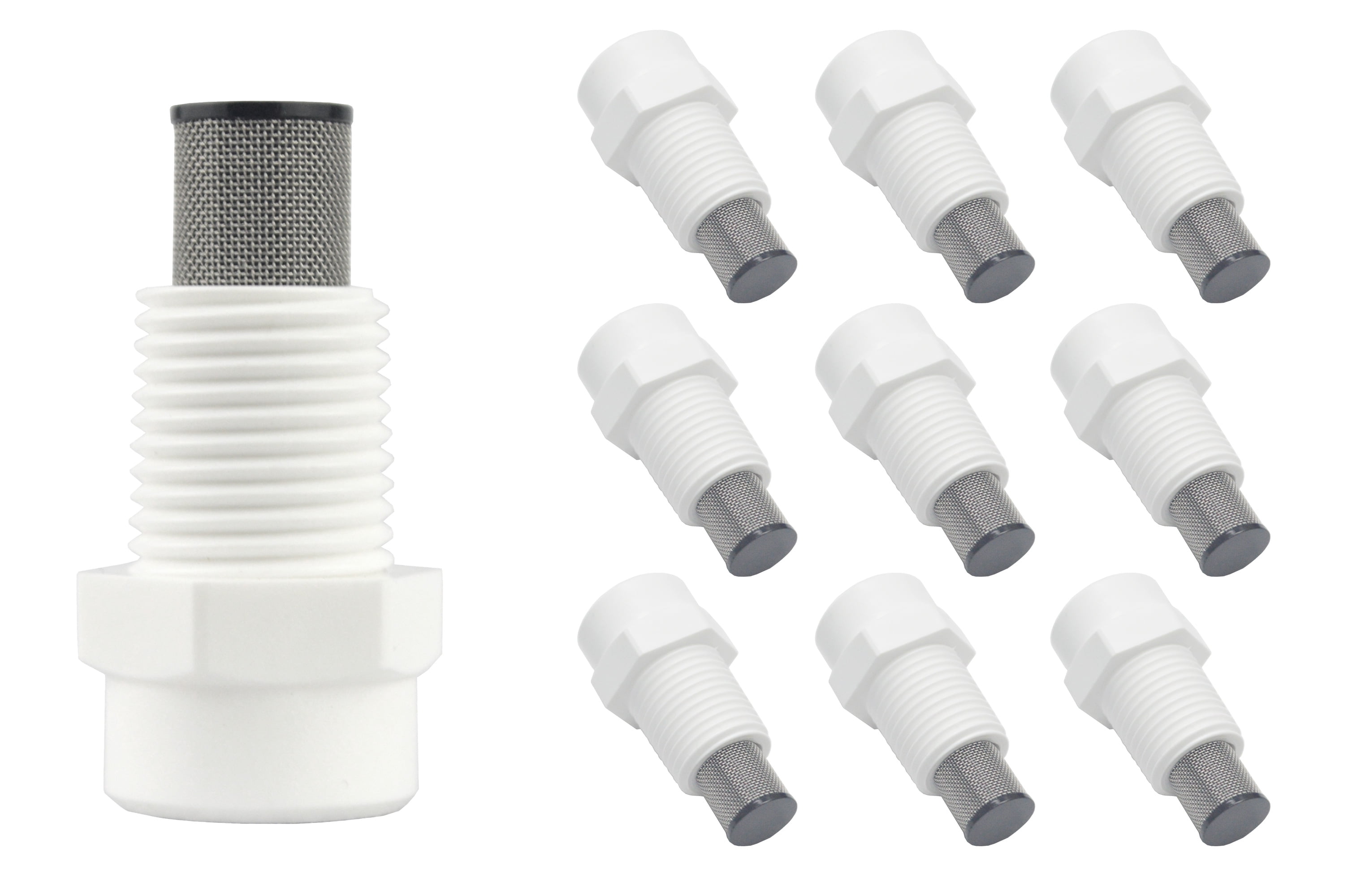Tefen Fogger Misting Nozzles with Stainless Steel Filter 1/8in NPT 1 ...