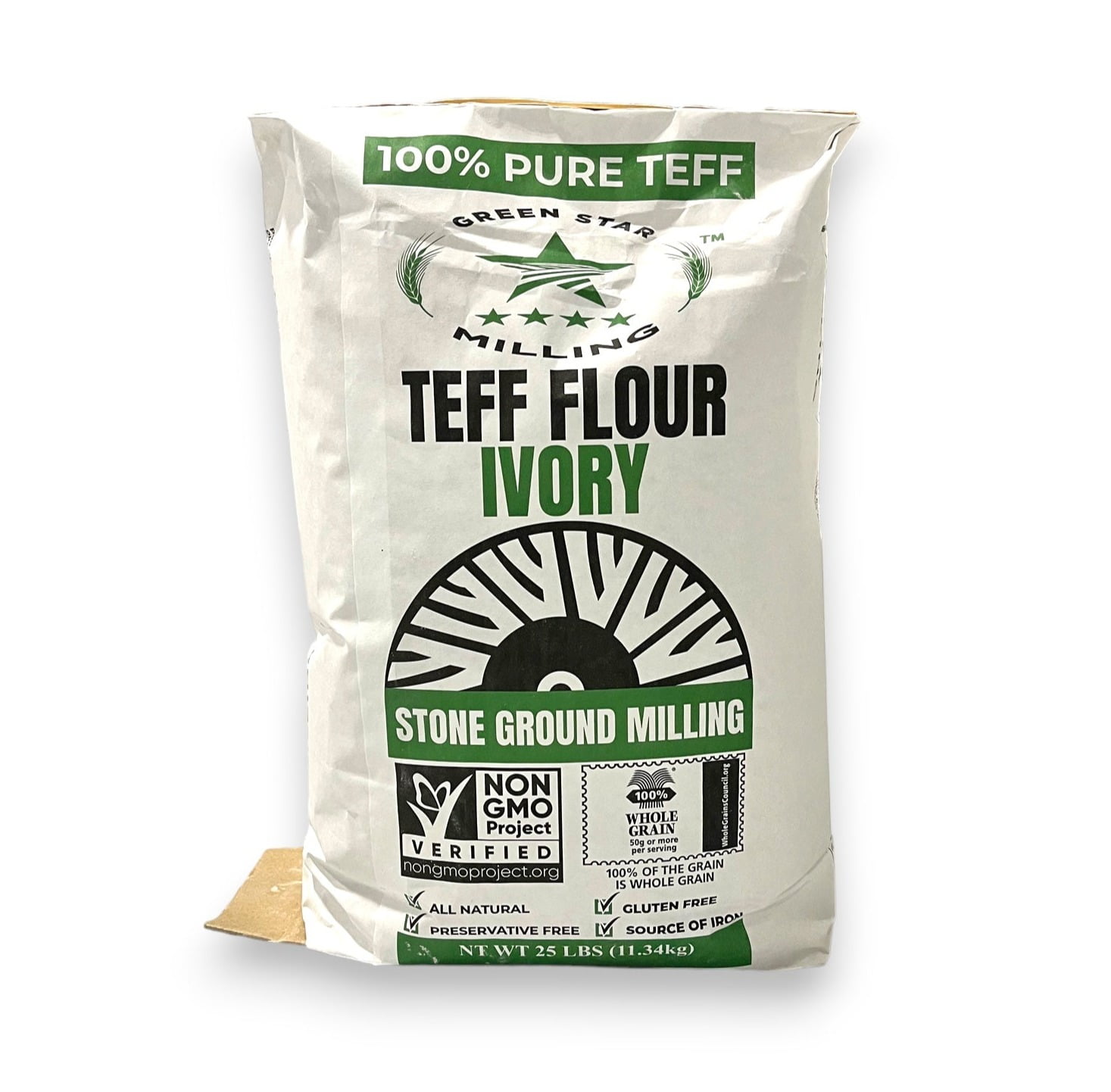 Teff Flour Ivory 25 lbs - Walmart.com