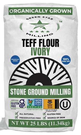 Teff Flour Ivory 25 lbs - Walmart.com