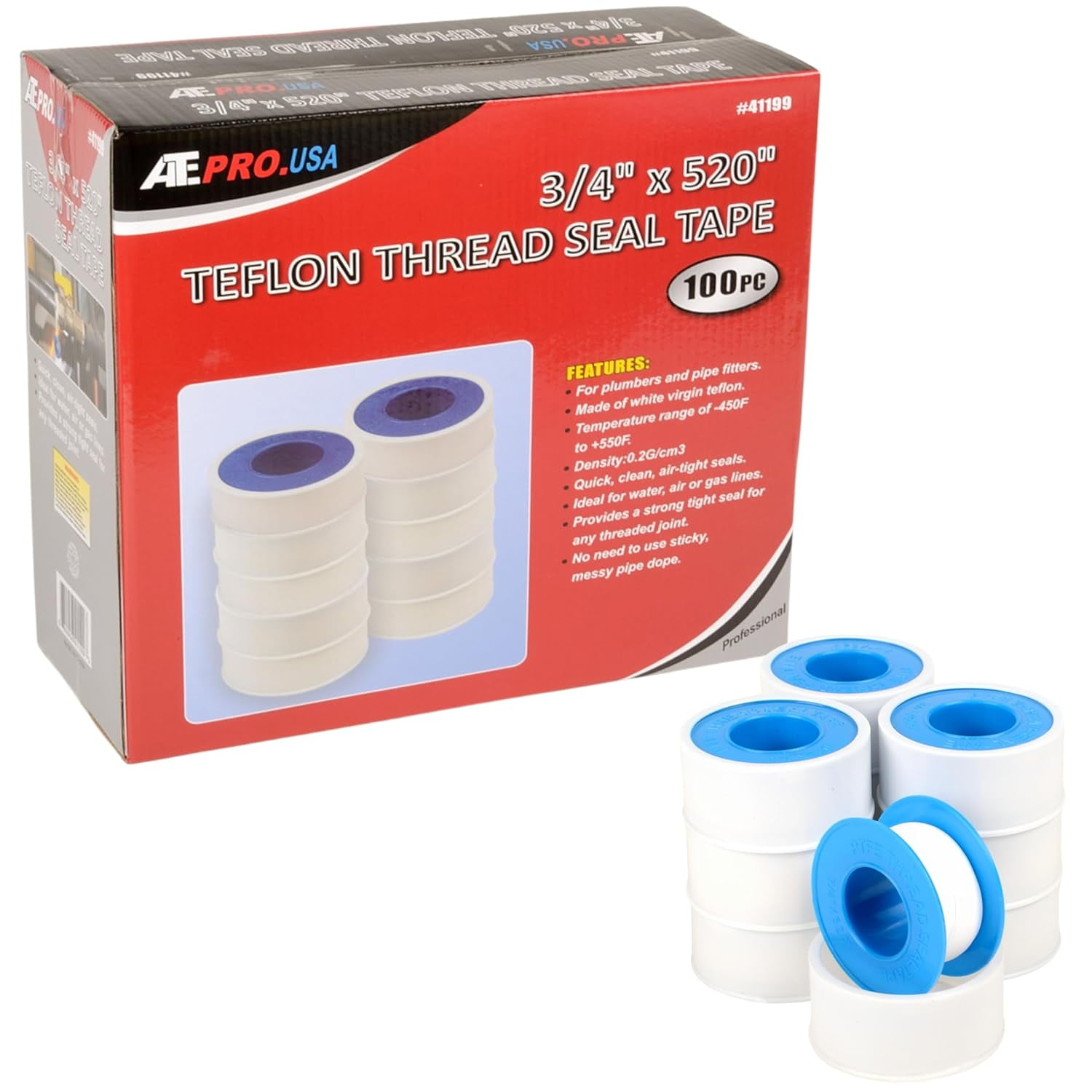Teflon Tape, Industrial Sealant Tape, Threaded Pipe Tape, Plumbing Tape ...