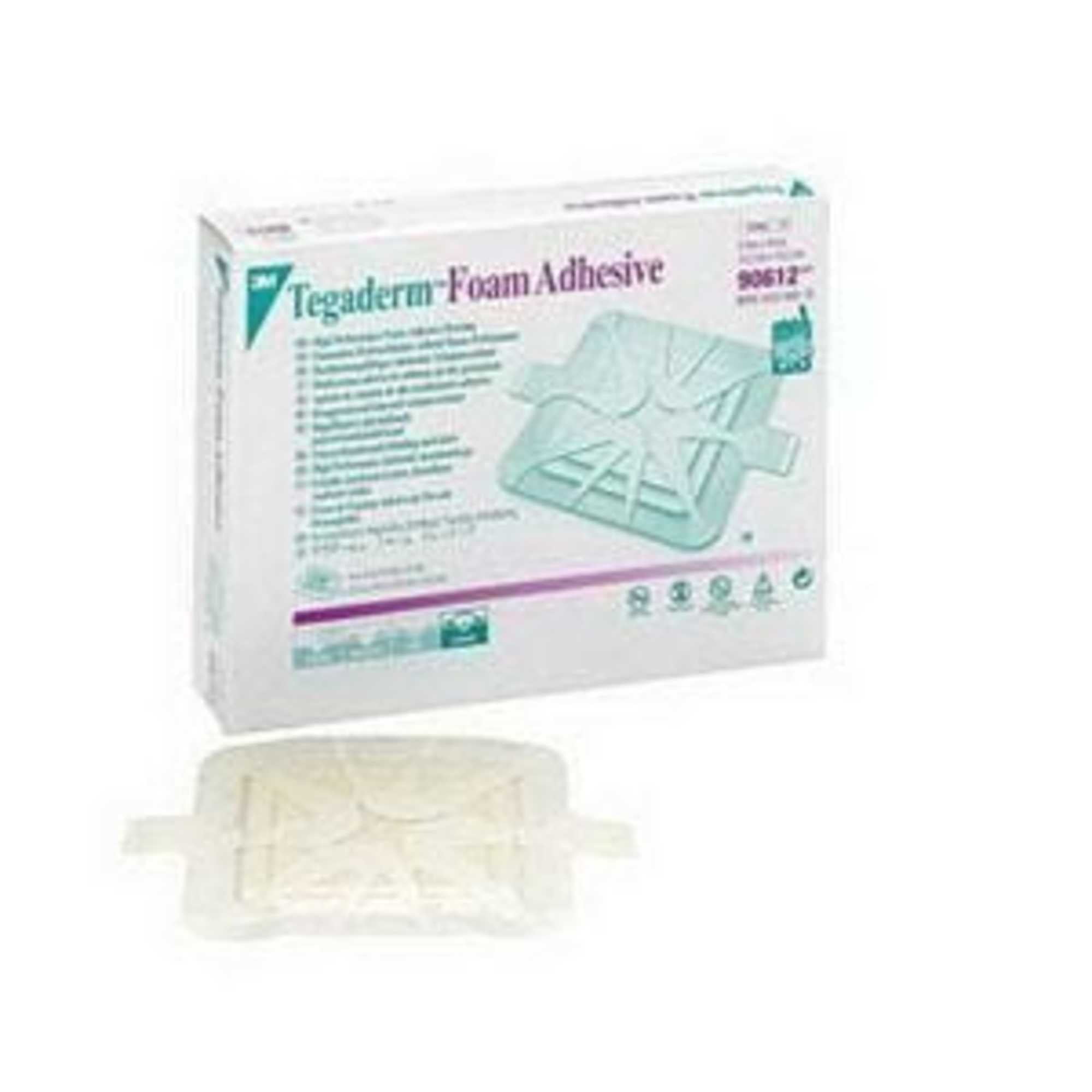 Tegaderm 90612 Foam Dressing 5-5/8 X 5-5/8 Inch Square Adhesive with ...