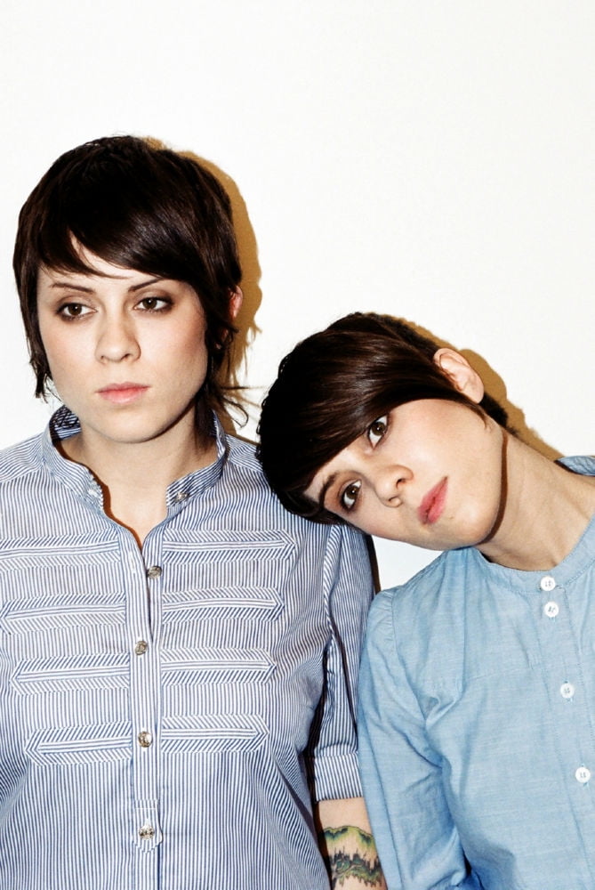 Tegan And Sara Blue Shirts Vt Metal Sign 8inx 12in Print on Metal 8x12 ...