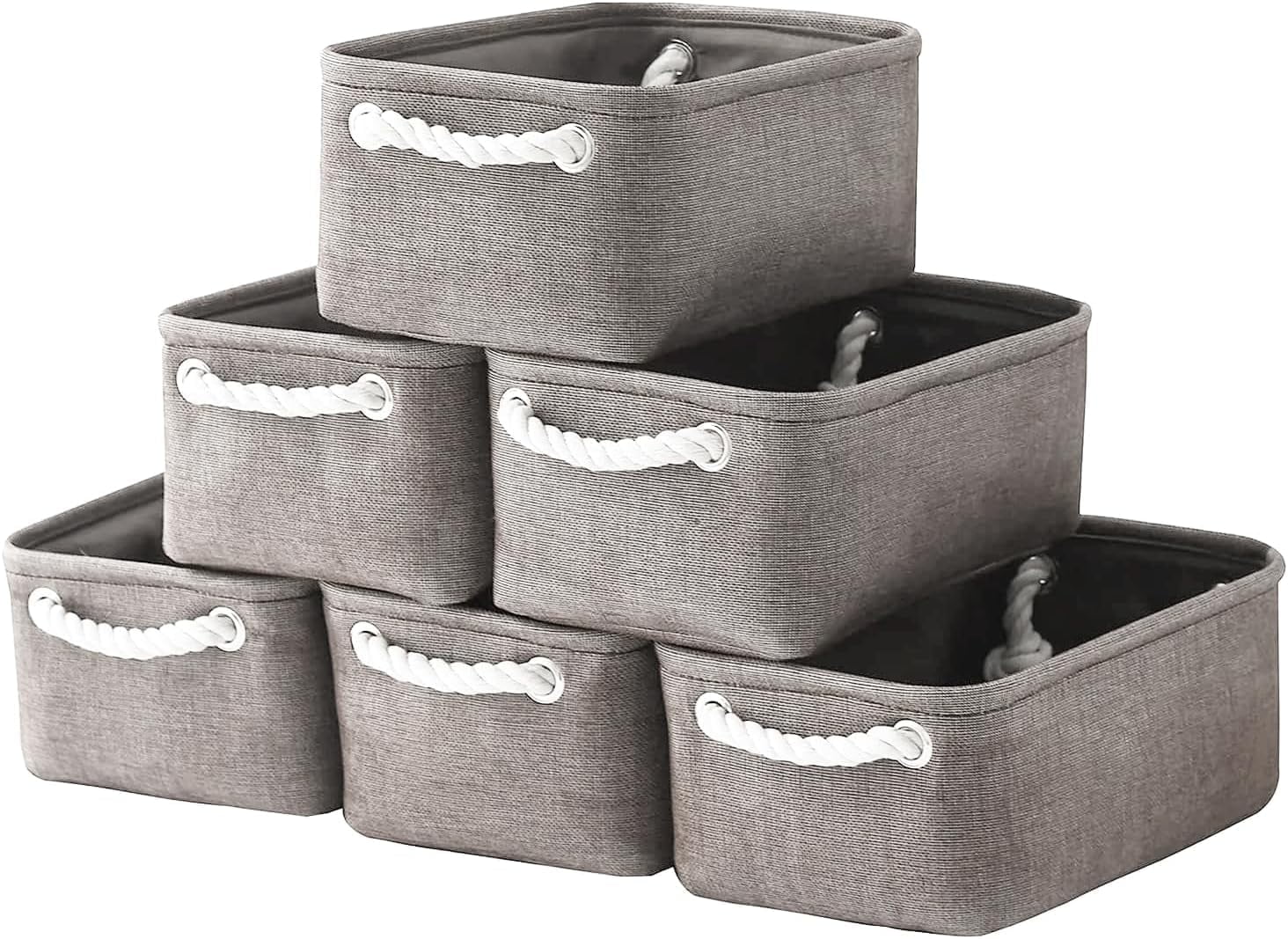TESPERT 6-Pack Bulk Storage Bins - Heavy Duty EVA Foldable Organizer ...