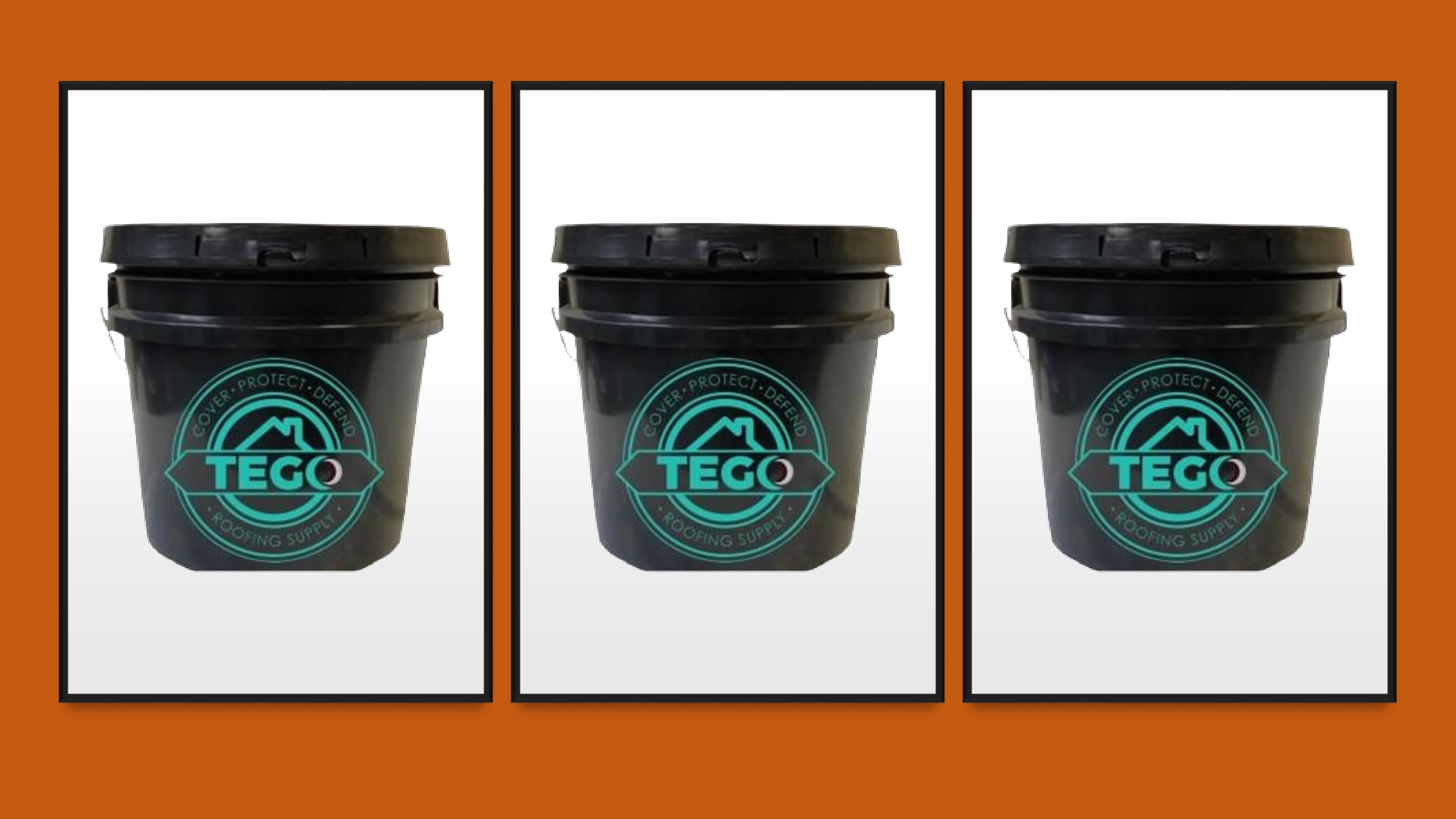 Tego Roofing Supply Latex Bonding Adhesive, 3-Pack, 1 Gallon for EPDM ...