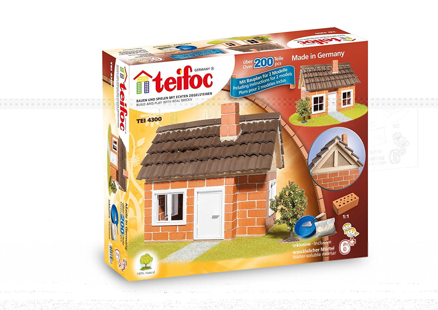 Teifoc Frame Work House-200+ Pcs. - Walmart.com