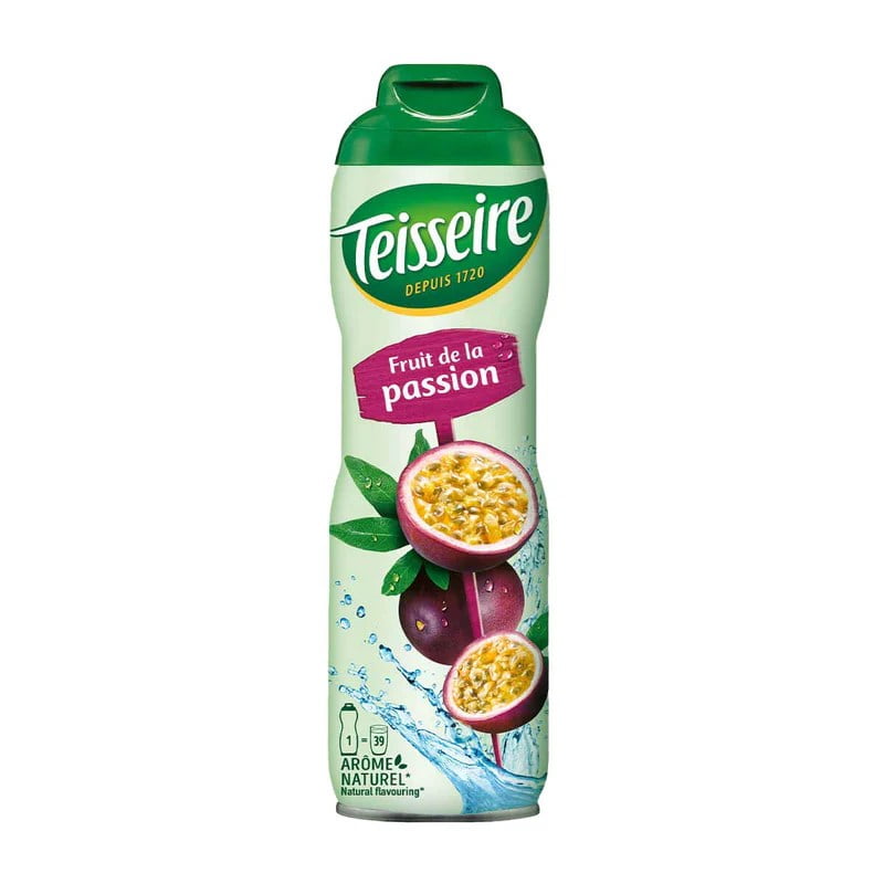 Teisseire Passion Fruit Syrup -- 600ml (20.3 fl oz) French Syrup MADE ...