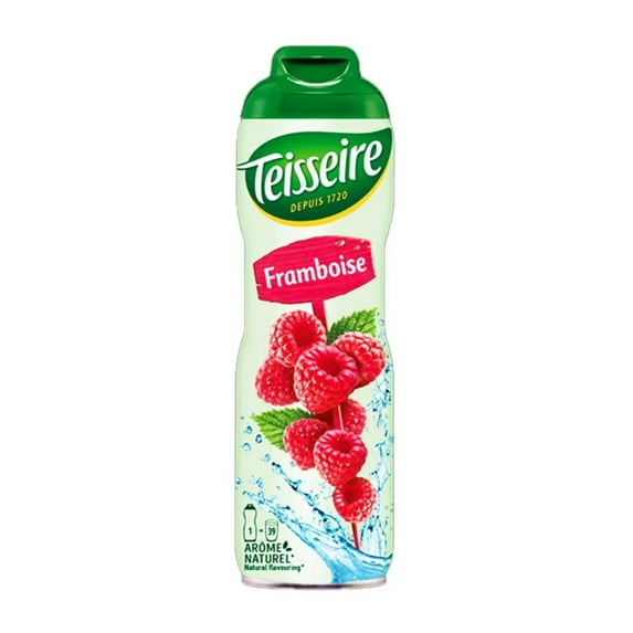 Teisseire Raspberry Syrup — 600ml (20.3 fl oz) French Syrup MADE IN ...