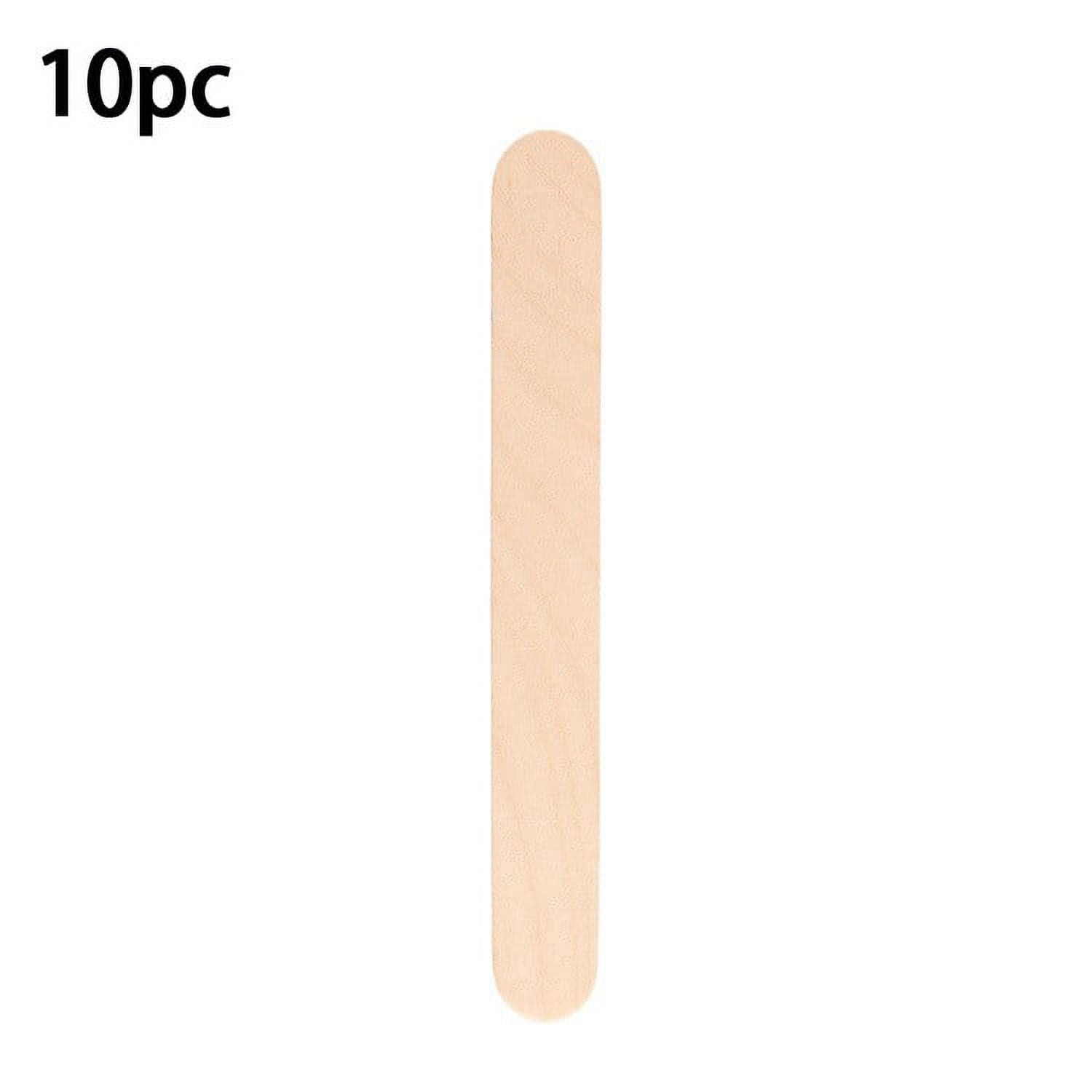 Teissuly 10PCS Wooden Body Hair Removal Sticks Wax Waxing Disposable ...